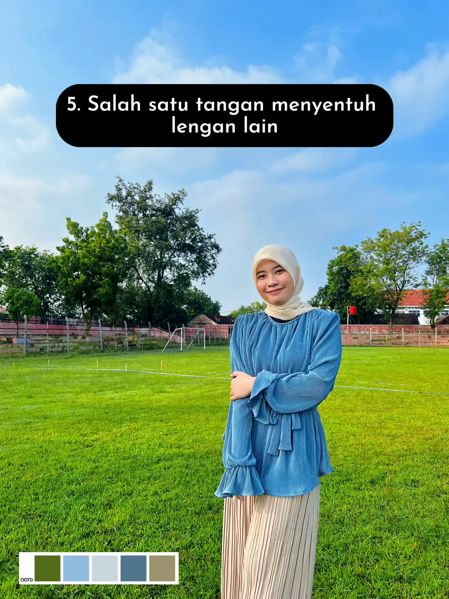 OOTD Hari Raya Idul Fitri | Galeri diposting oleh Sisil99 | Lemon8