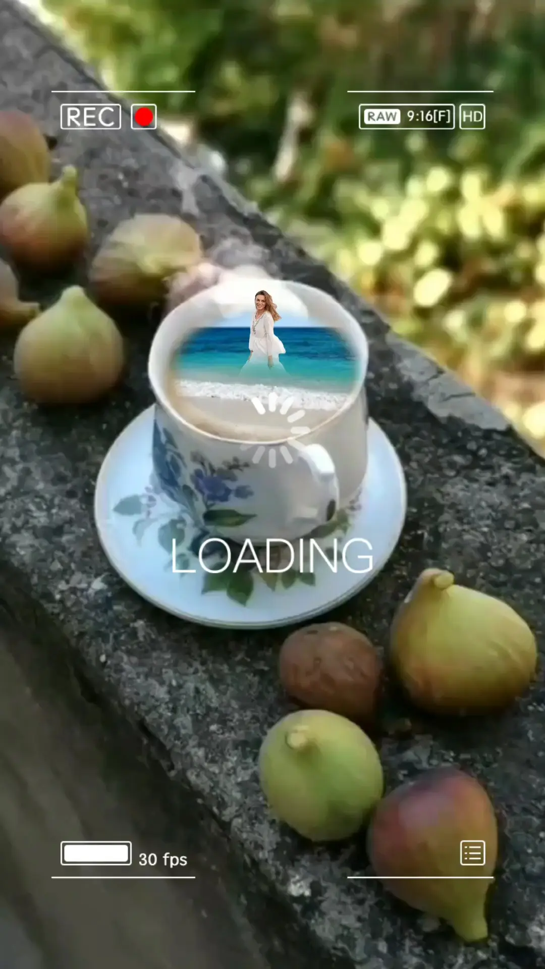 ทะเลในถ้วยกาแฟ พร้อมเสียงเพลงมันๆด้วยแอพ capcut | วิดีโอที่เผยแพร่โดย นิดตา ProEdit | Lemon8