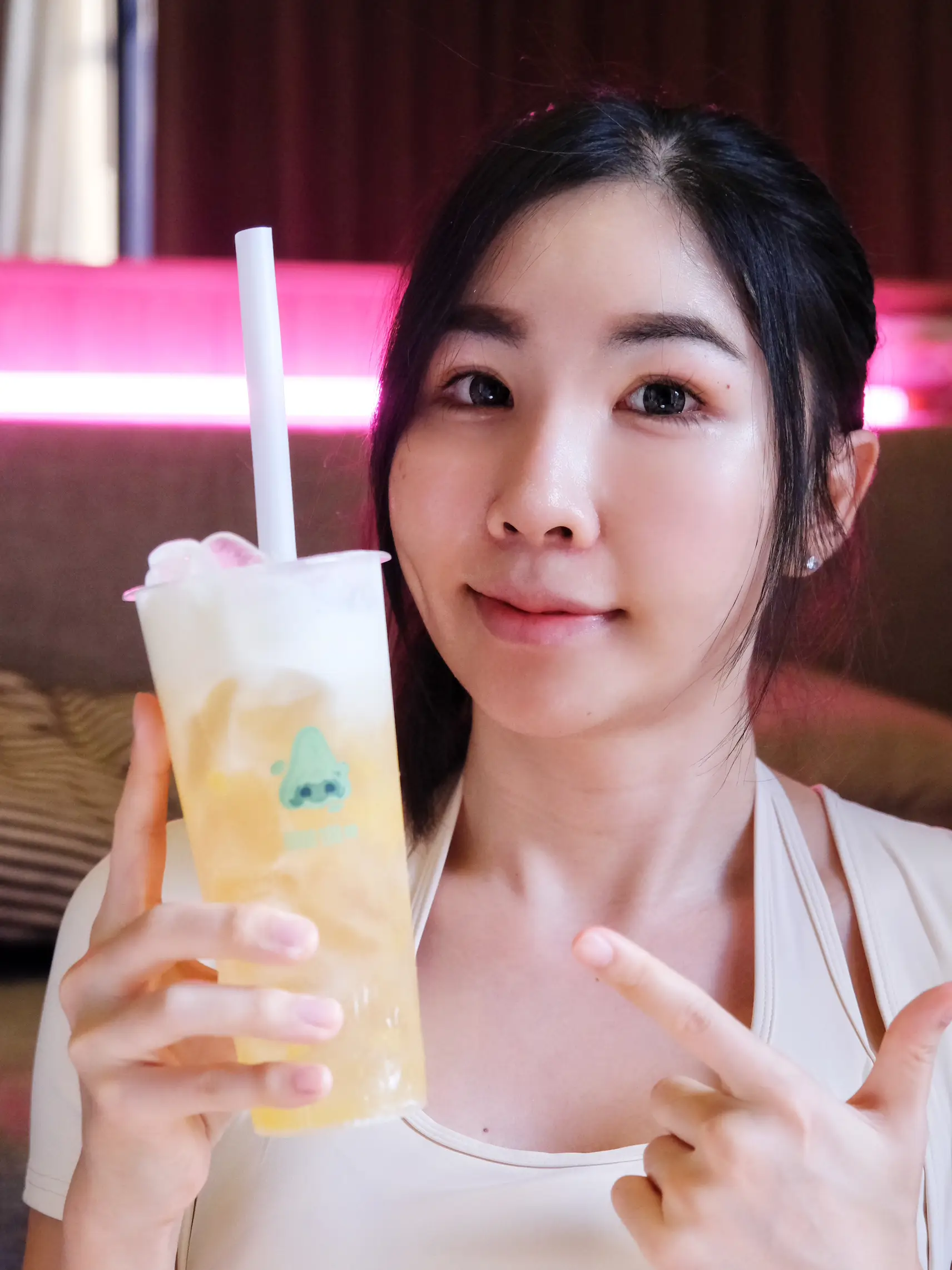 Nose Tea ชาพีช กับ ครีมชีสละมุนลิ้น การผสมผสานที่อร่อยลงตัว 💖 | แกลเลอรีที่โพสต์โดย Lemon8er ...