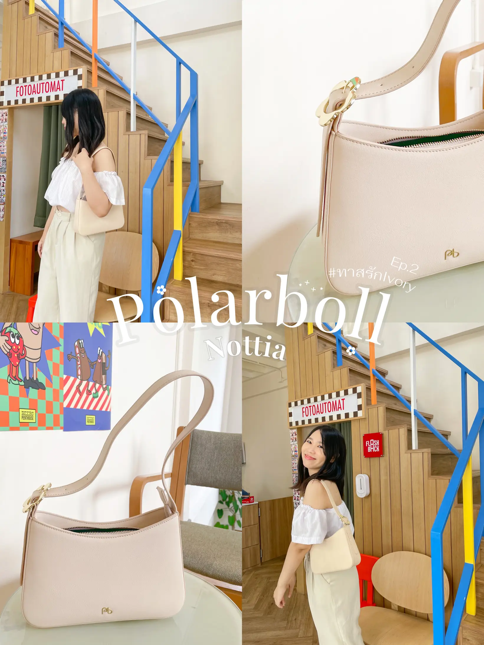 ทาสรัก IVORY EP.2 | กระเป๋าสะพายไหล่ ดีเทลดอกไม้ ⋆⁺₊⋆ | แกลเลอรีที่โพสต์โดย xiaolifav. 🫶🏻 | Lemon8