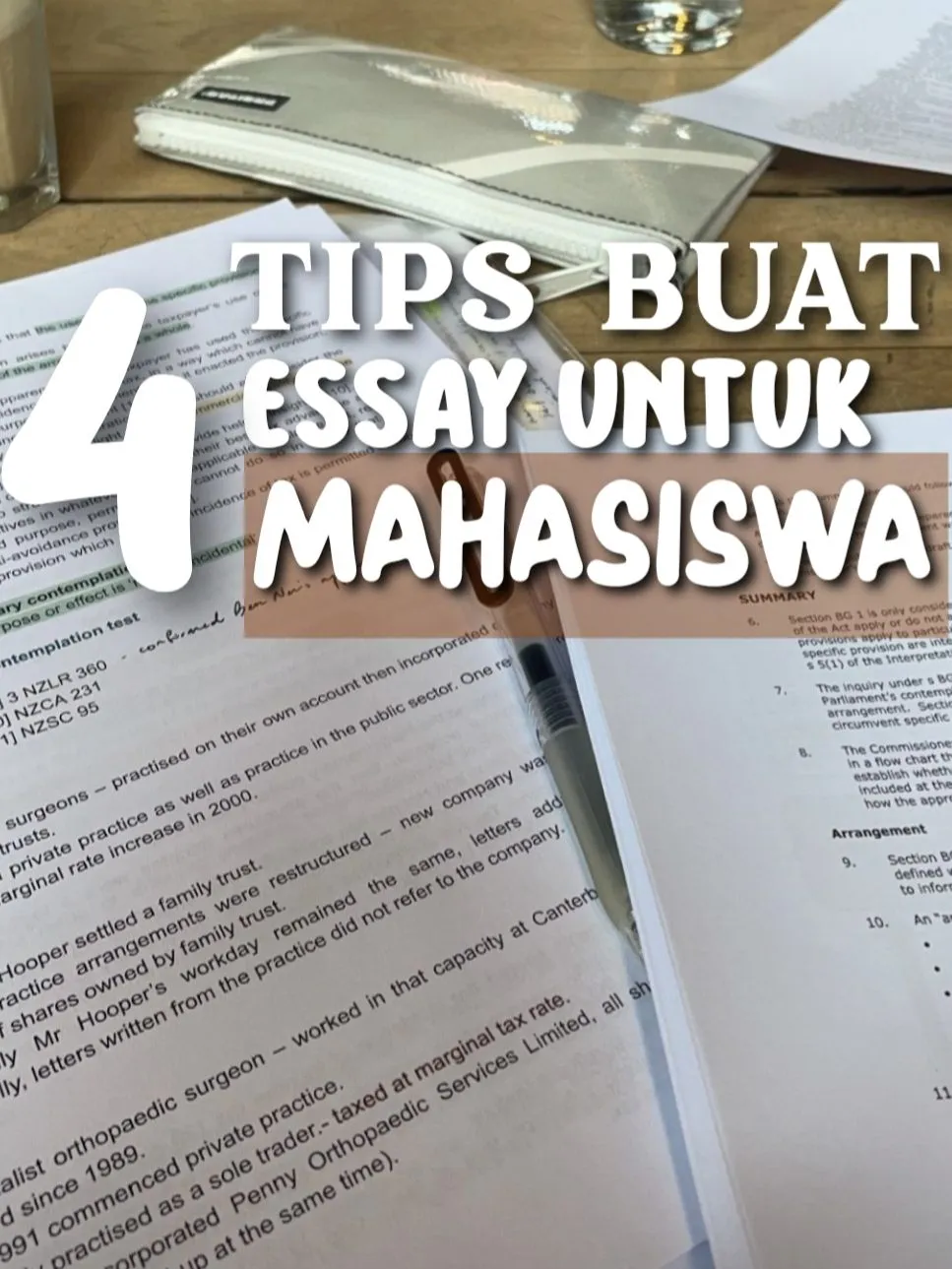 ESSAY BEASISWA SOBAT BUMI | Galeri diposting oleh caca | Lemon8