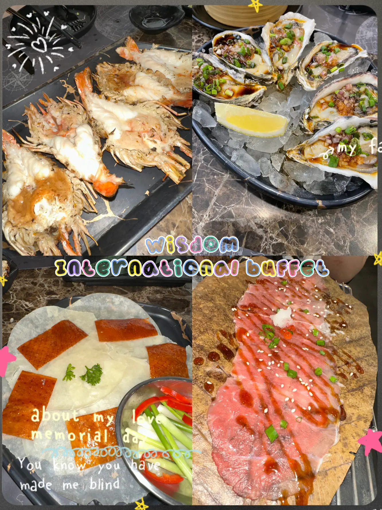 รีวิว Wisdom International Buffet คุ้มจริงมั้ย 🚩 | แกลเลอรีที่โพสต์โดย oum.ost | Lemon8