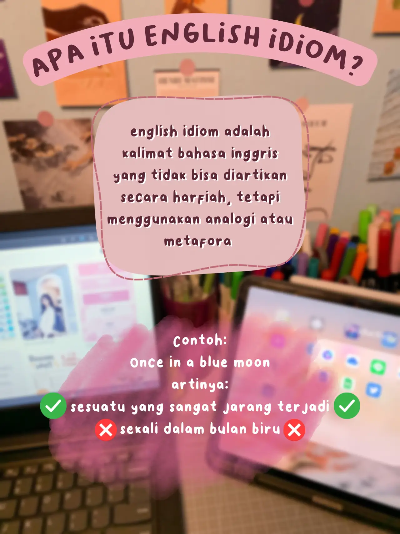 APA ITU ENGLISH IDIOM? | Galeri diposting oleh studyssha | Lemon8