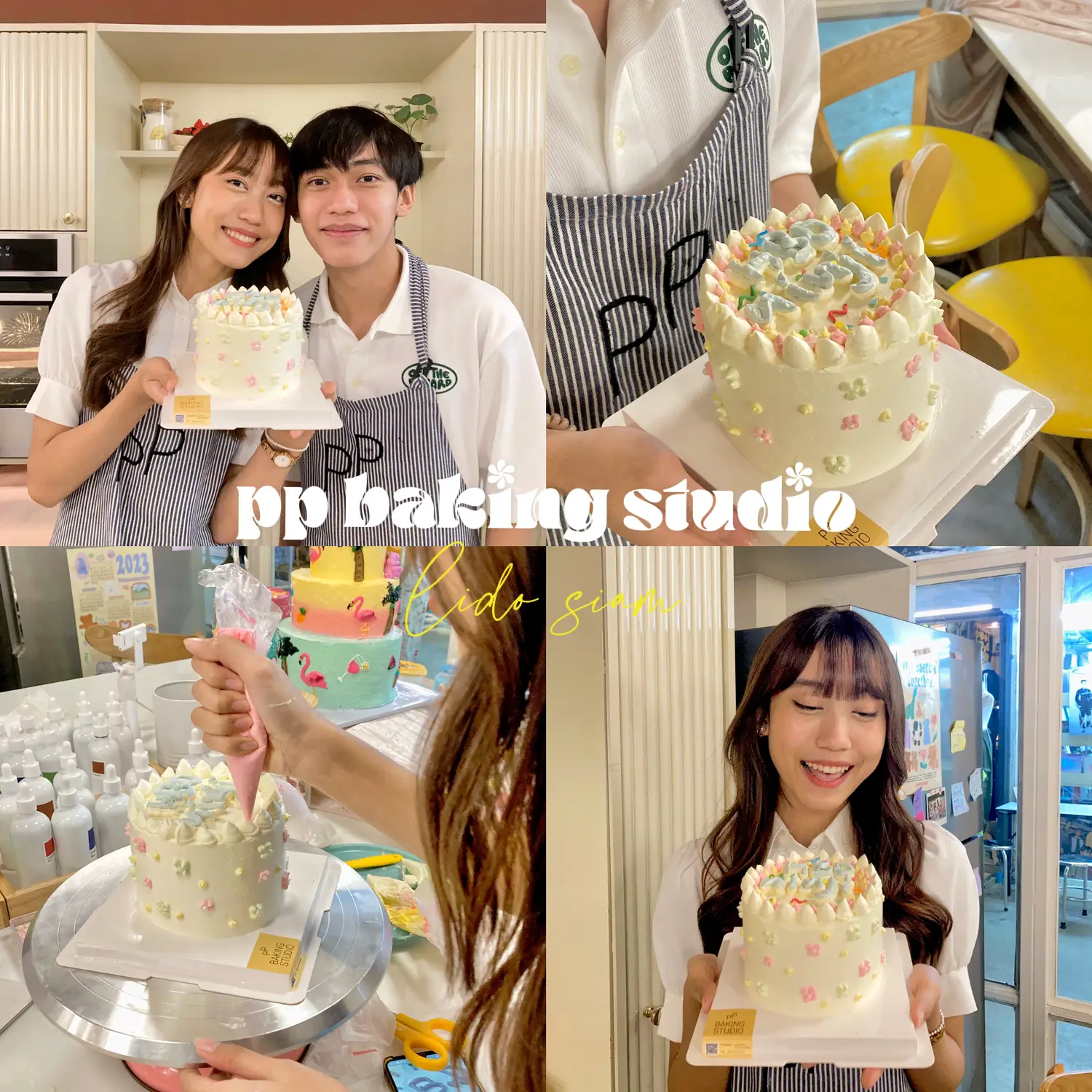 Workshop ทำเค้กที่ลิโด้🎂🍒 | แกลเลอรีที่โพสต์โดย พีชเที่ยวไหนดี🍒 | Lemon8