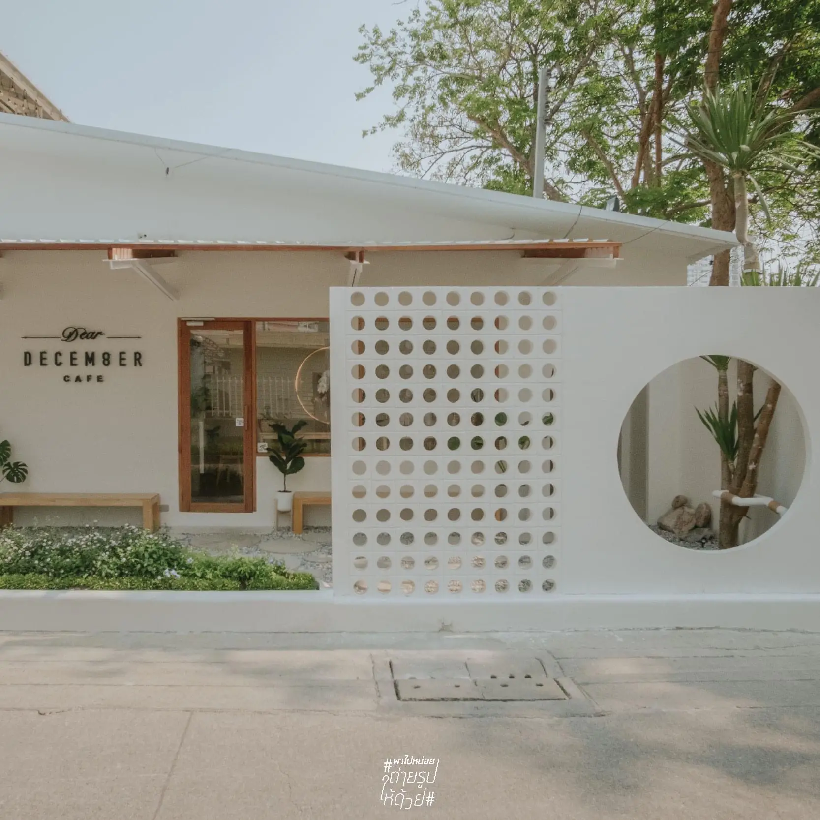 Dear December Cafe ♡ คาเฟ่คิ้วท์ๆ สไตล์มินิมอล | แกลเลอรีที่โพสต์โดย พา ...