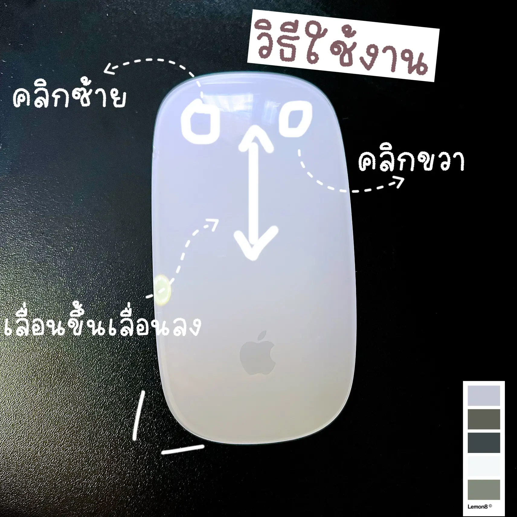 ป้ายยา MAGIC MOUSE 2 💻🖱️ | แกลเลอรีที่โพสต์โดย แม่บ้านนักรีวิว | Lemon8