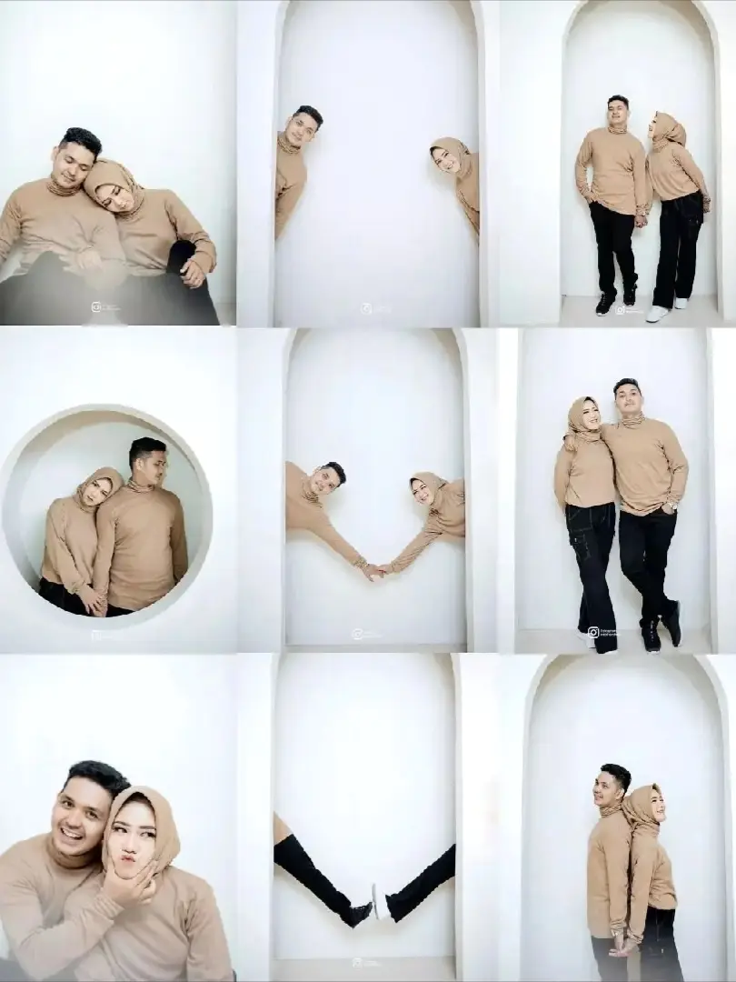 INSPIRASI FOTO PREWEDDING INDOOR | Galeri diposting oleh Pipit Anggraeni | Lemon8