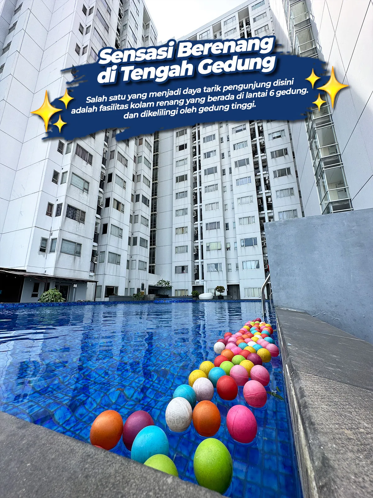 Serunya Berenang di Kelilingi Gedung Menjulang | Galeri diposting oleh ...