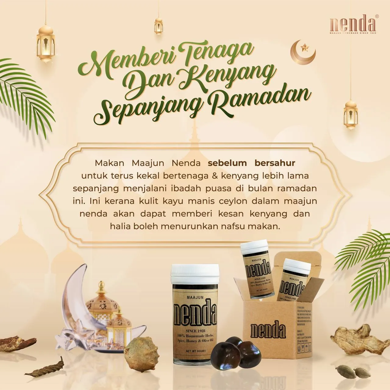 RASA KENYANG DENGAN RAMUAN SEMULAJADI MAAJUN NENDA | Galeri disiarkan ...