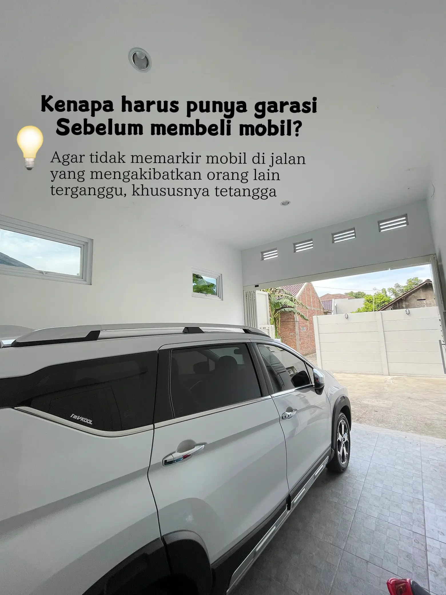 Berapa sih standar ukuran garasi mobil di rumah⁉️ | Galeri diposting oleh rumah.mnt | Lemon8