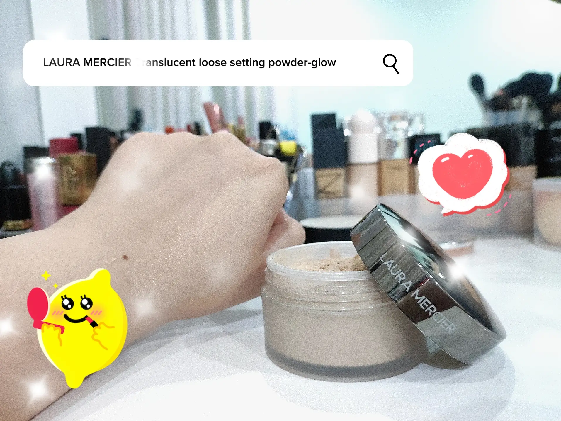 🦋TK°S review LAURA MERCIER setting powder-glow🦋 | แกลเลอรีที่โพสต์โดย ...