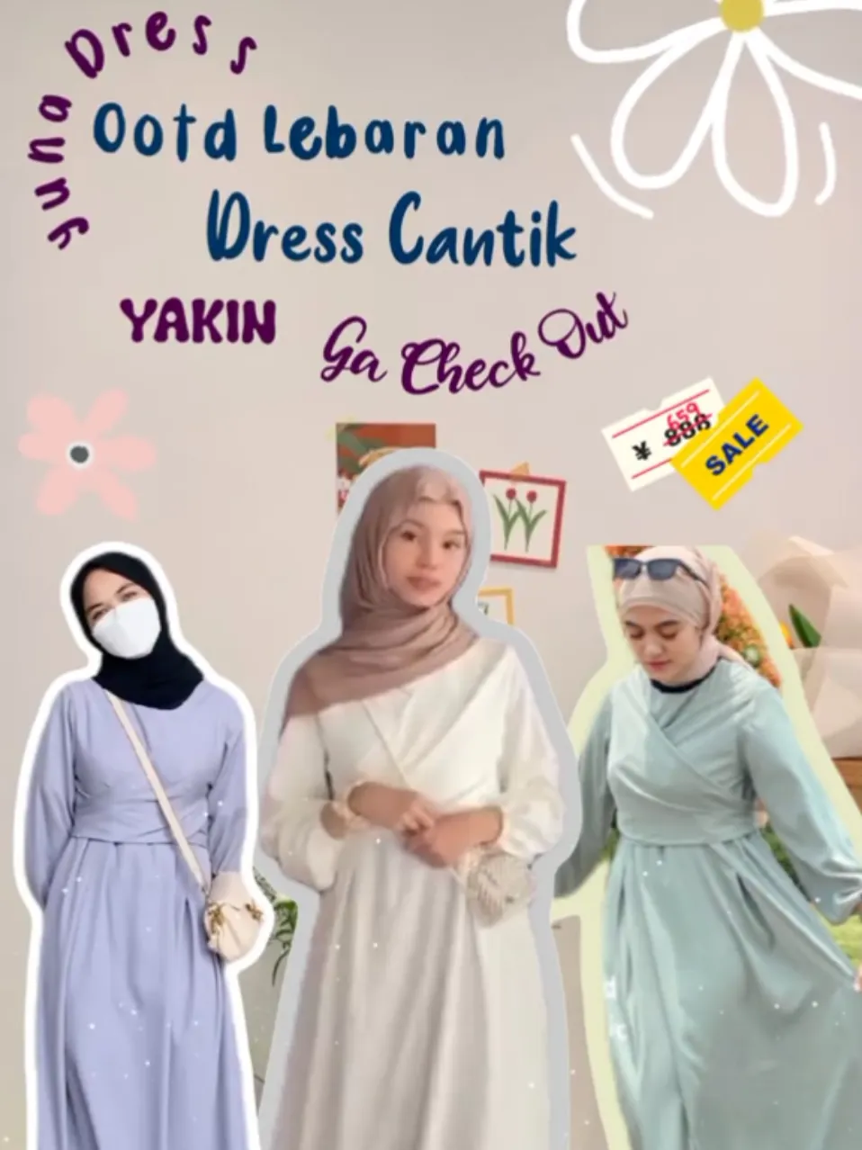 Ootd Lebaran Dress Cantik!! | Video dipublikasikan oleh banaana | Lemon8