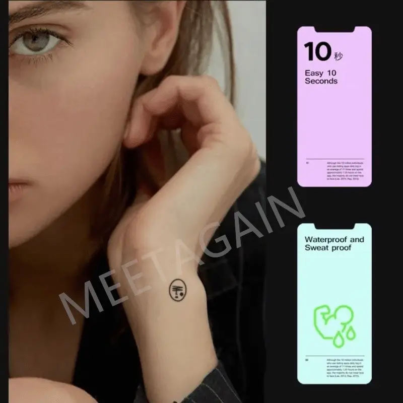 Tattoo มินิมอล ติดทน2สัปดาห์ | แกลเลอรีที่โพสต์โดย Station mini | Lemon8