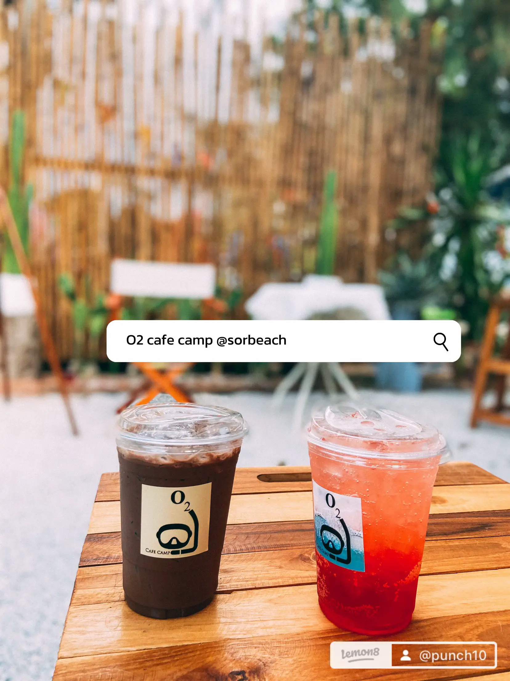 O2 cafe camp @sor beach | แกลเลอรีที่โพสต์โดย รีวิวตามสะดวก | Lemon8