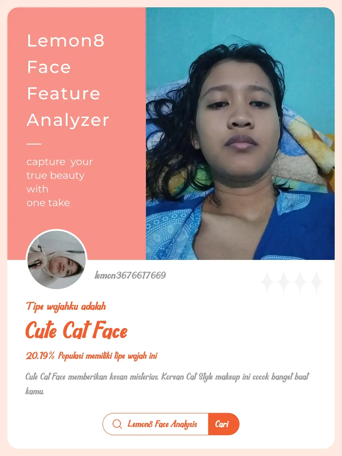 Laporan Analisis Wajahku | Galeri diposting oleh Zahra Fitriani | Lemon8