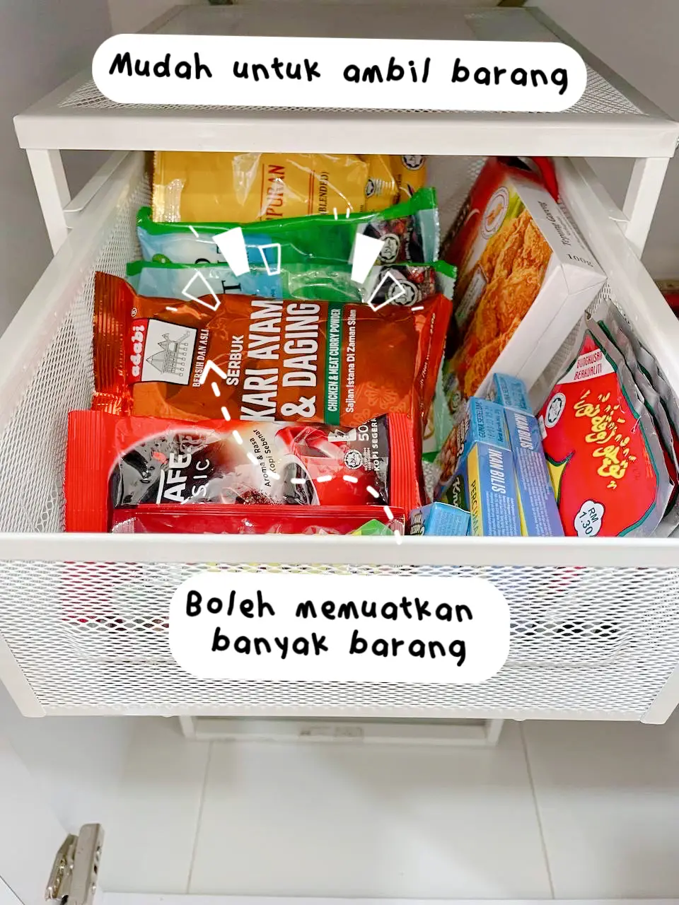 Organizing ikea buat makanan kemas tersusun | Galeri disiarkan oleh ...