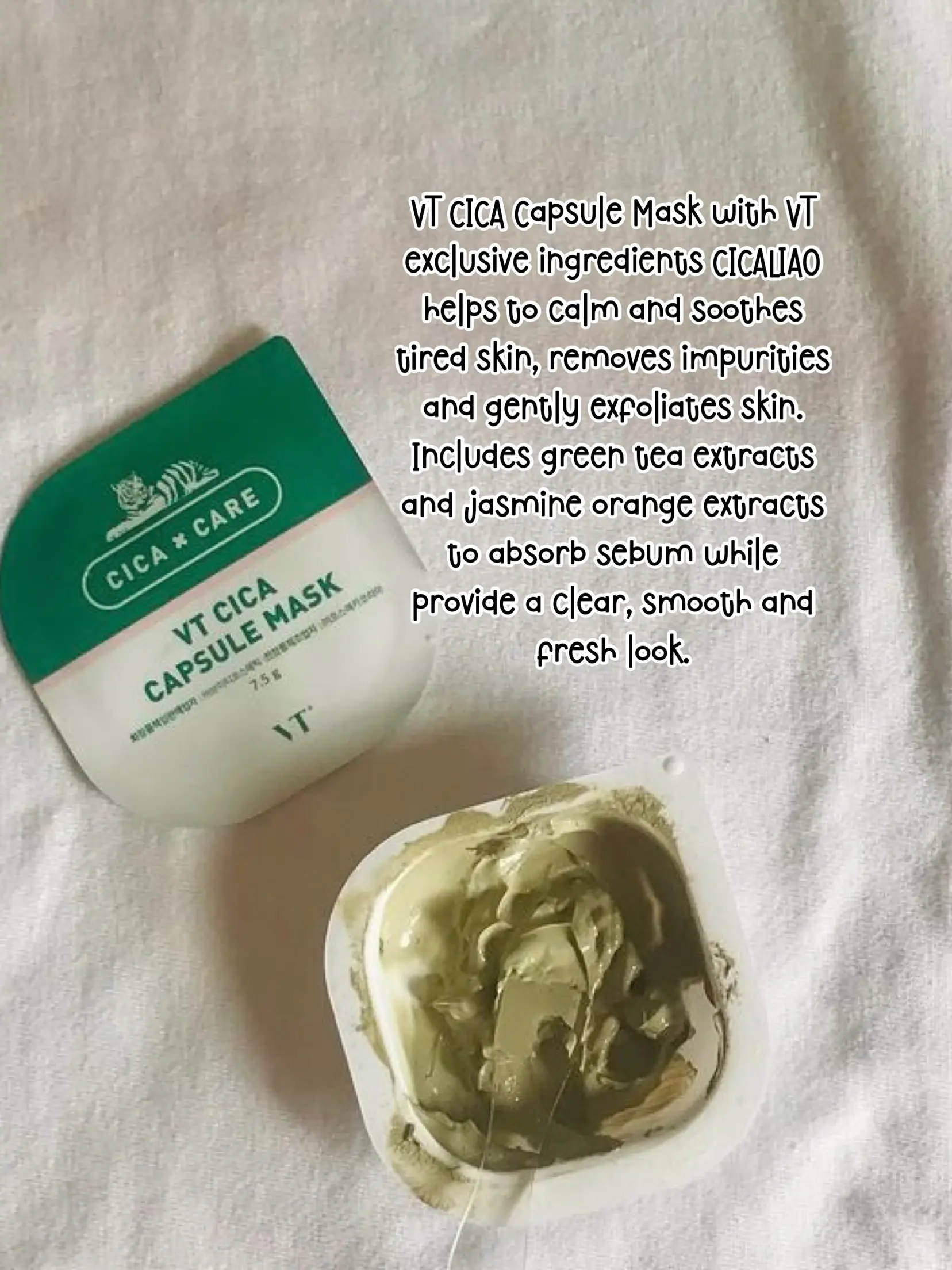 The Best Mask Ever - Cica Mask Capsule | Galeri disiarkan oleh syhrhazhar | Lemon8