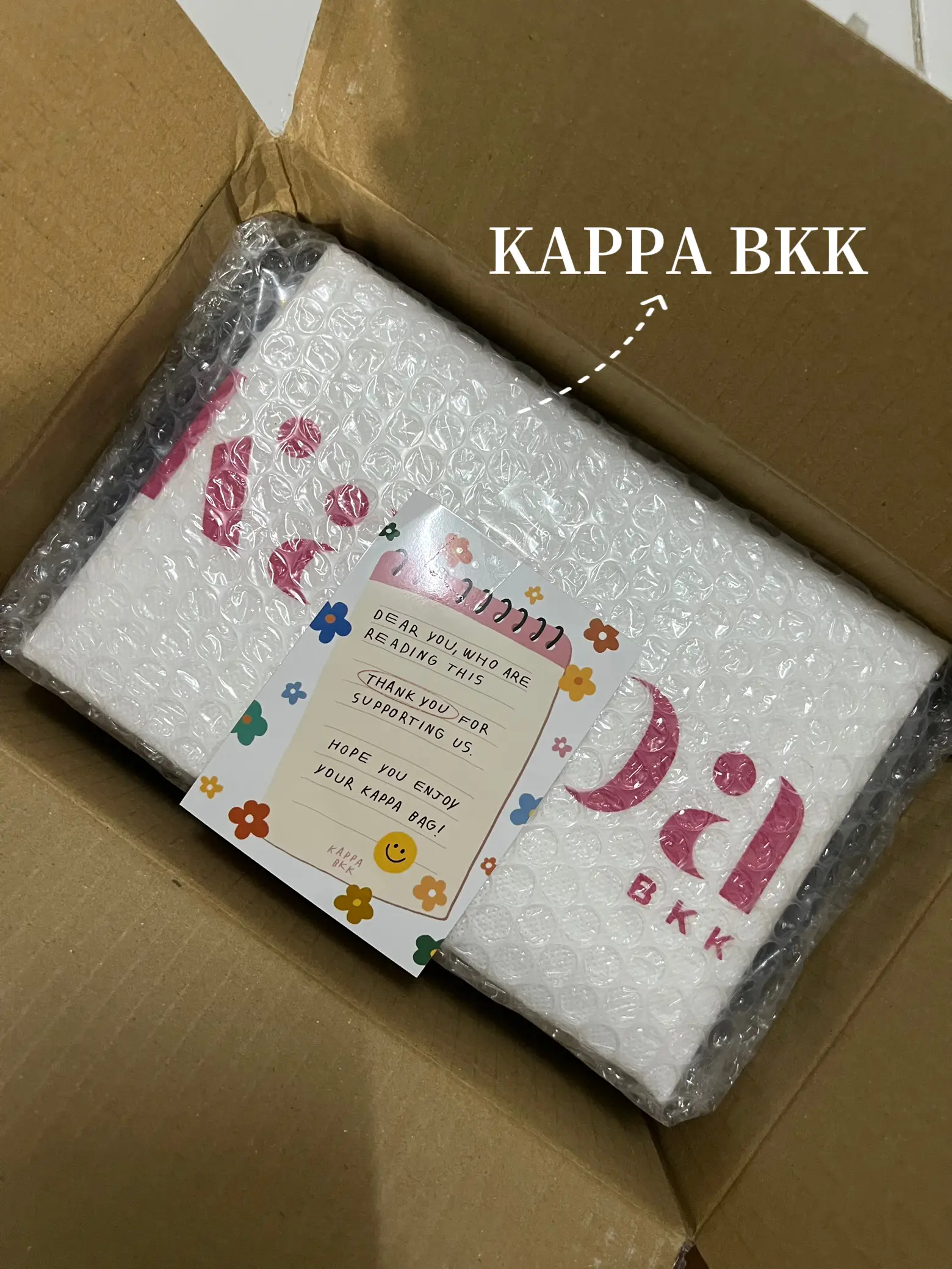 Unboxing!! Kappa bkk GIGI :dark denim🤍 | แกลเลอรีที่โพสต์โดย YOKSANG🧸 ...