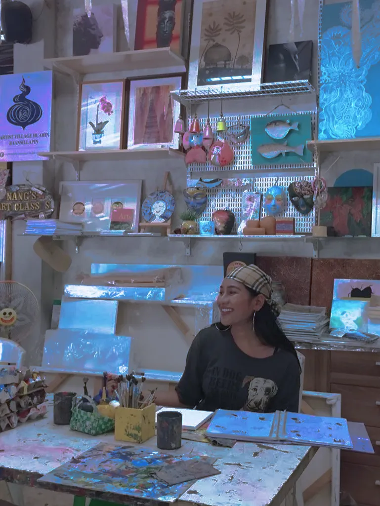 Art Workshop at Huahin | แกลเลอรีที่โพสต์โดย mayaanyavee | Lemon8