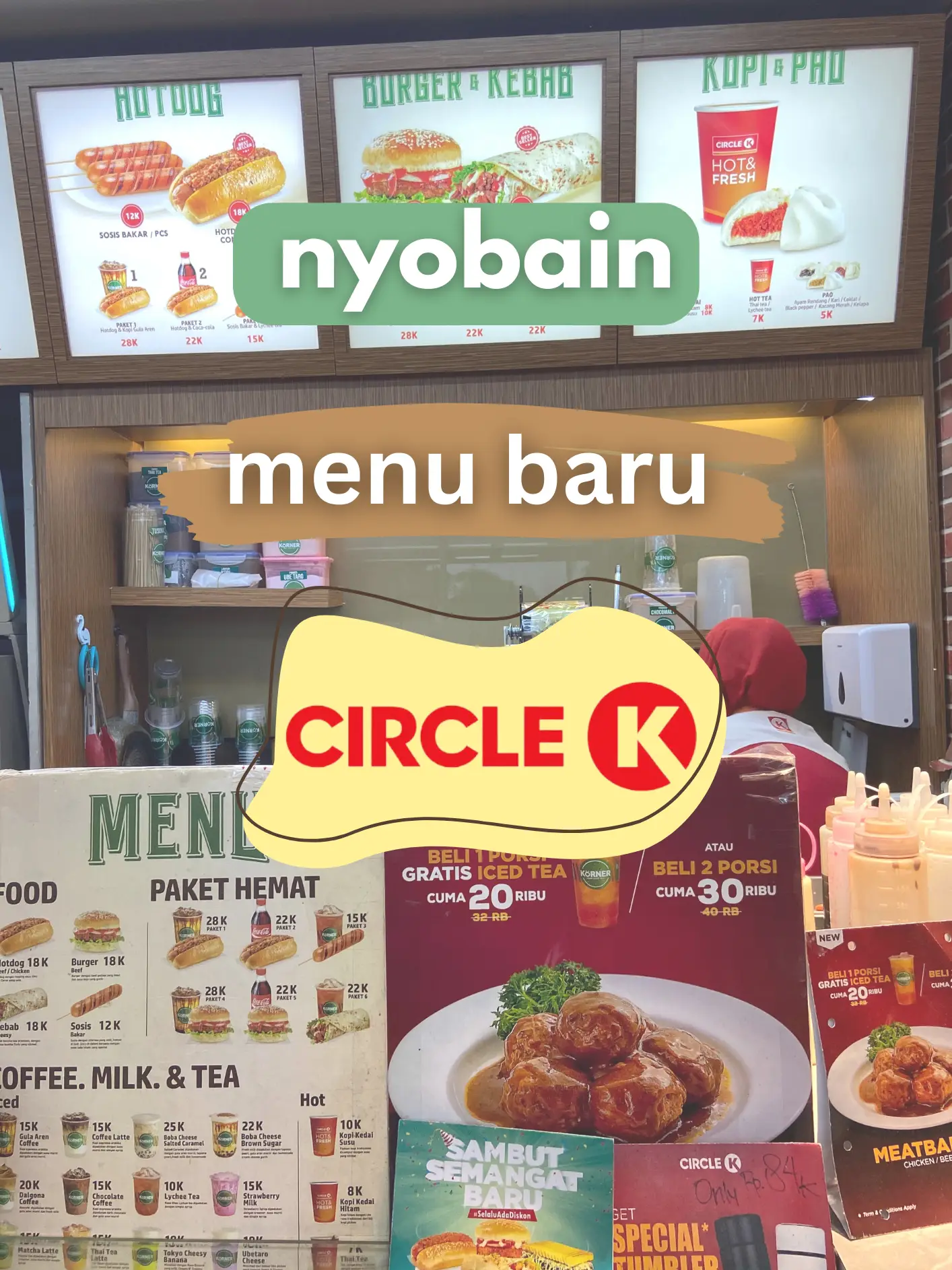menu korner circle k - Pencarian Lemon8