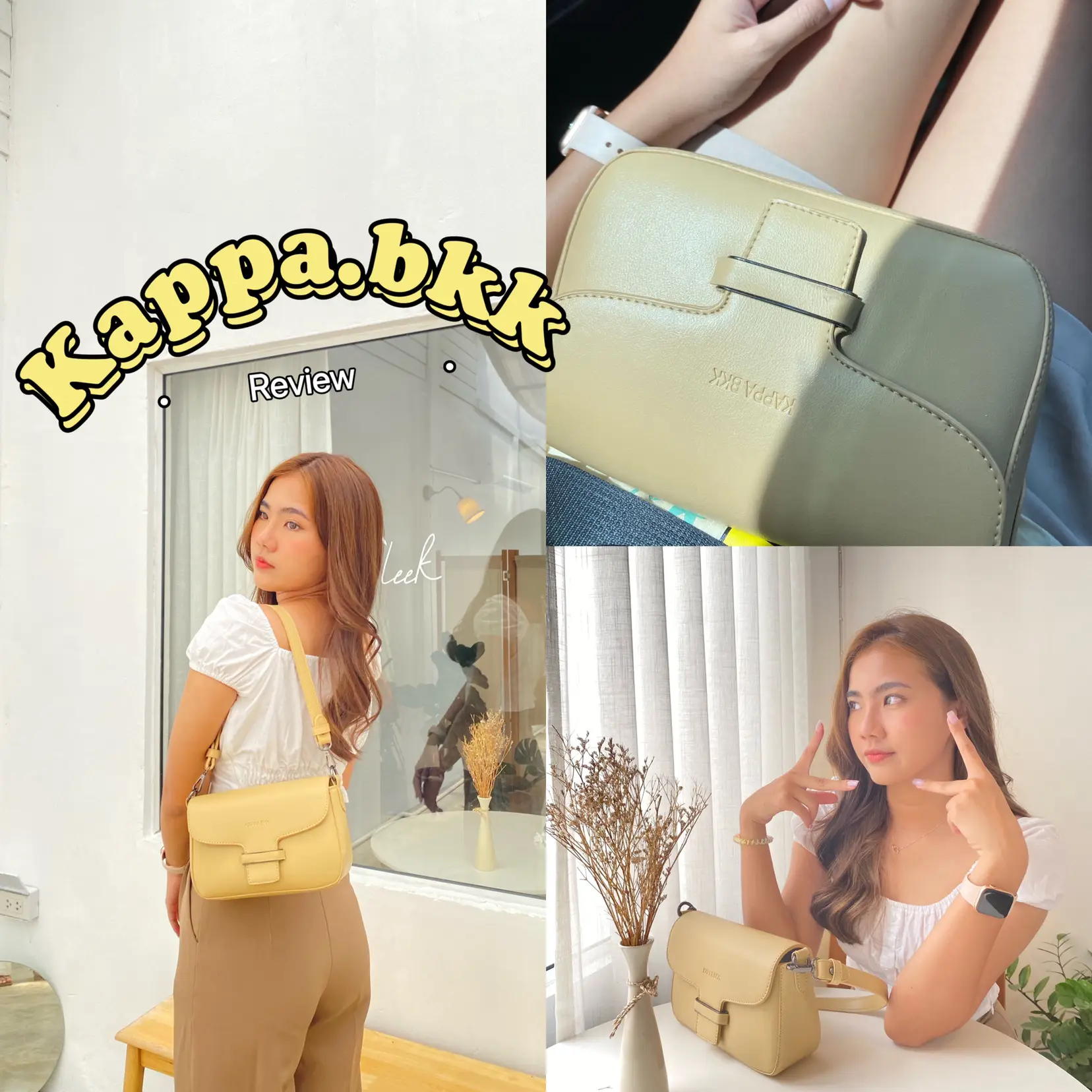 รีวิวกระเป๋า kappa.bkk ใครจะซื้อต้องอ่านก่อน!🌝🫶🏻 | แกลเลอรีที่โพสต์โดย Jarenspd | Lemon8