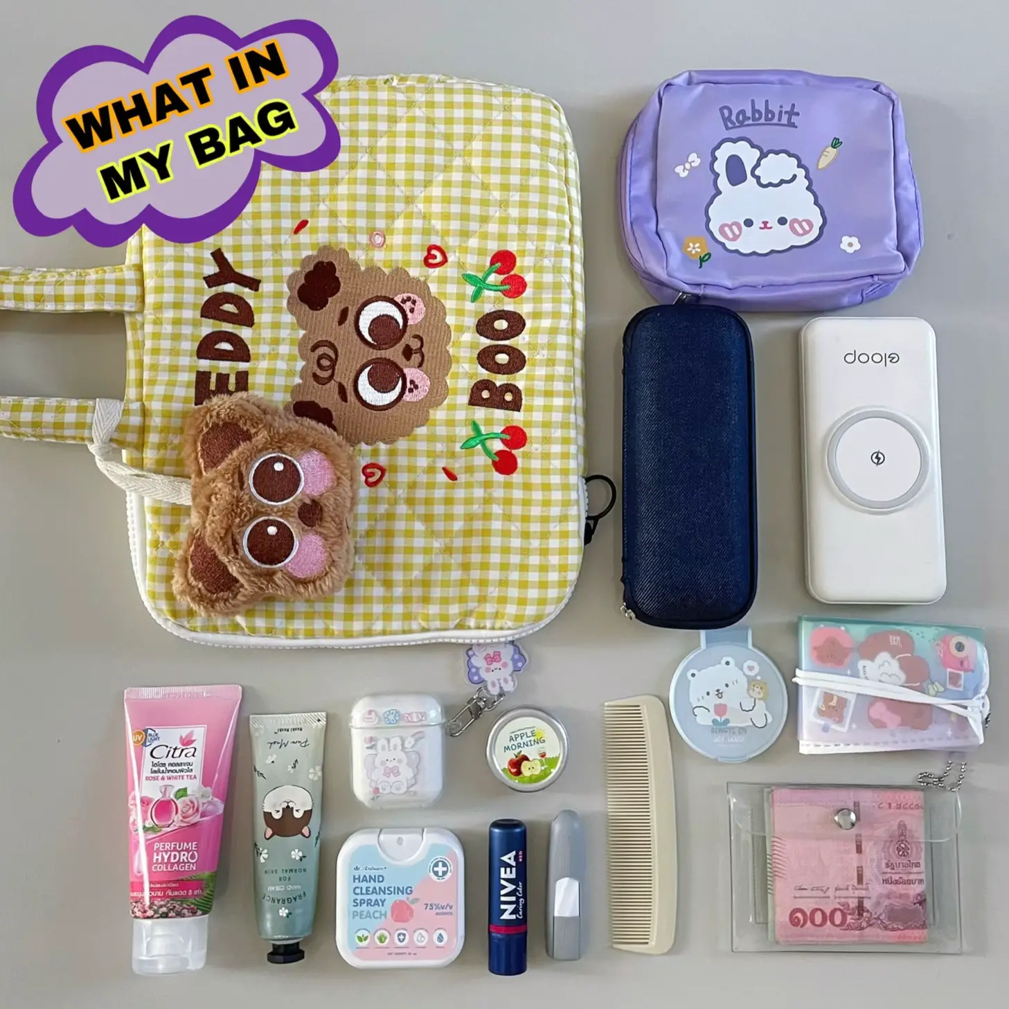 พกอะไรไปทำงาน 👜 | แกลเลอรีที่โพสต์โดย nabe | Lemon8