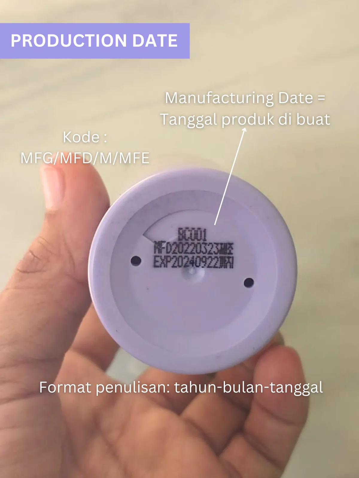 Cara mengecek tanggal kadaluarsa produk | แกลเลอรีที่โพสต์โดย Muniyours ...