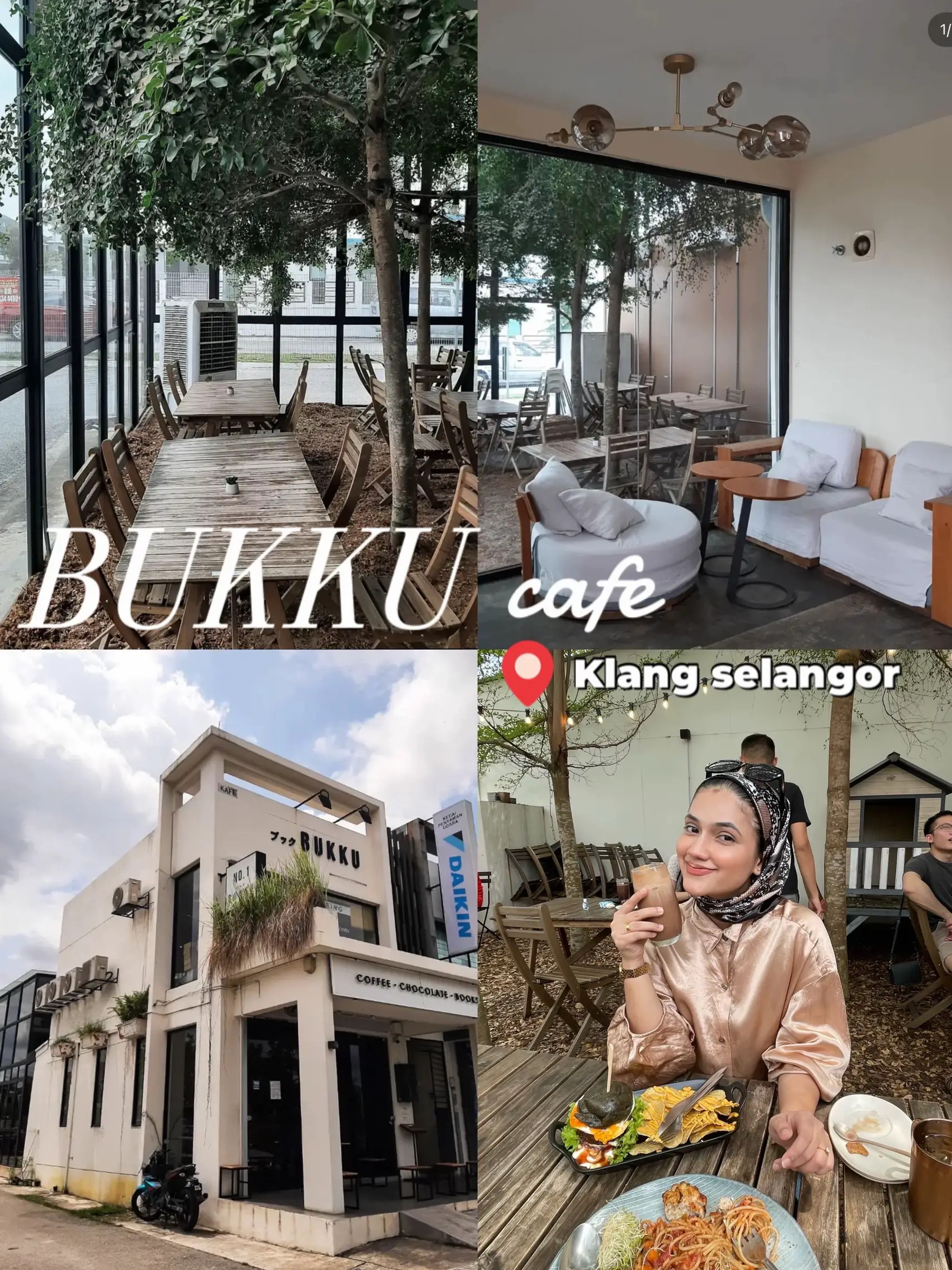 bukku cafehopping in klang | Galeri disiarkan oleh syazaimeka | Lemon8