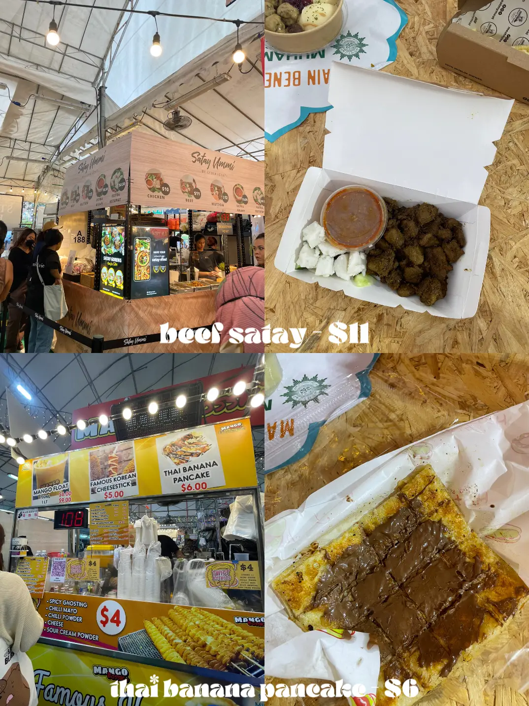 everything i ate at geylang bazaar 😋 | Gallery posted by yun wei! | Lemon8