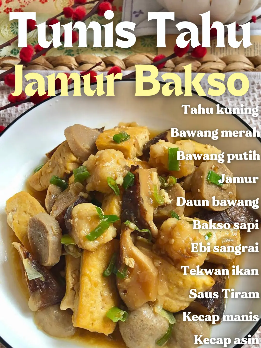 3 Resep Tumisan Tahu - Comfort Food🤩 | Gallery posted by Angeline Metta | Lemon8