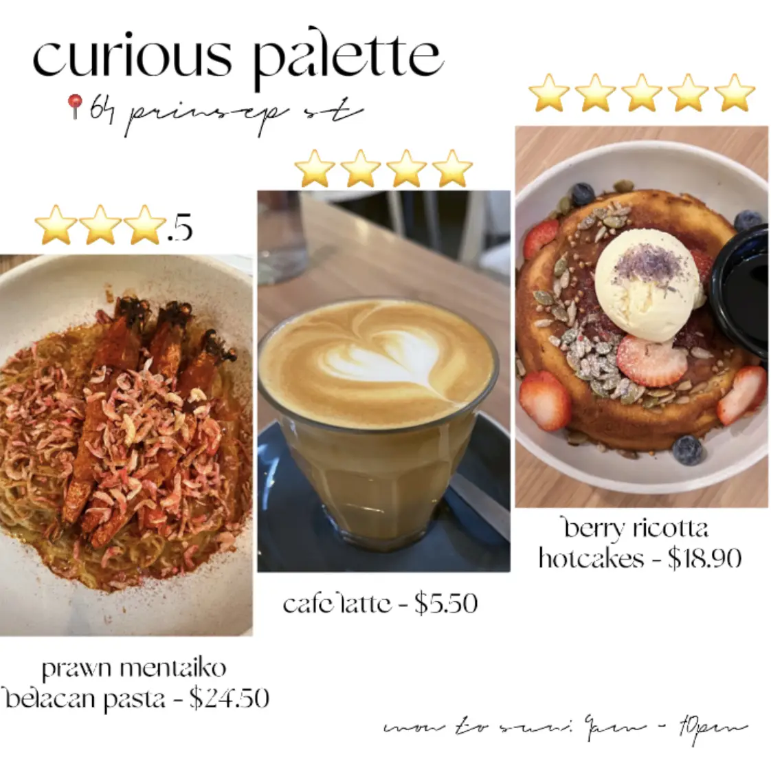 insta-worthy café in prinsep: curious palette | Gallery posted by ...
