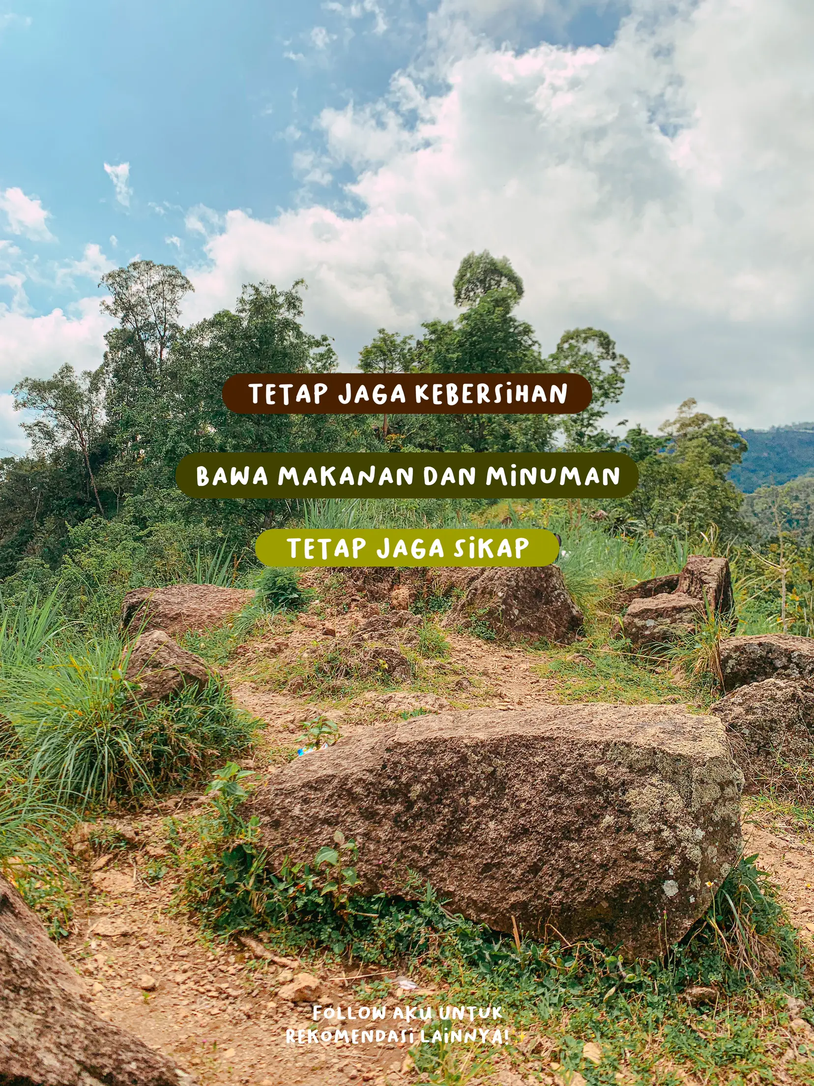 Tips main ke bukit mende | Galeri diposting oleh jejaksandii | Lemon8