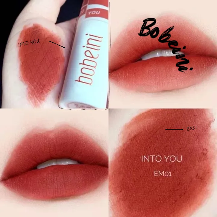 💄ลิปสติ เนื้อแมตต์ Bobeini👄👄 | แกลเลอรีที่โพสต์โดย SogoodsReview🧸 | Lemon8