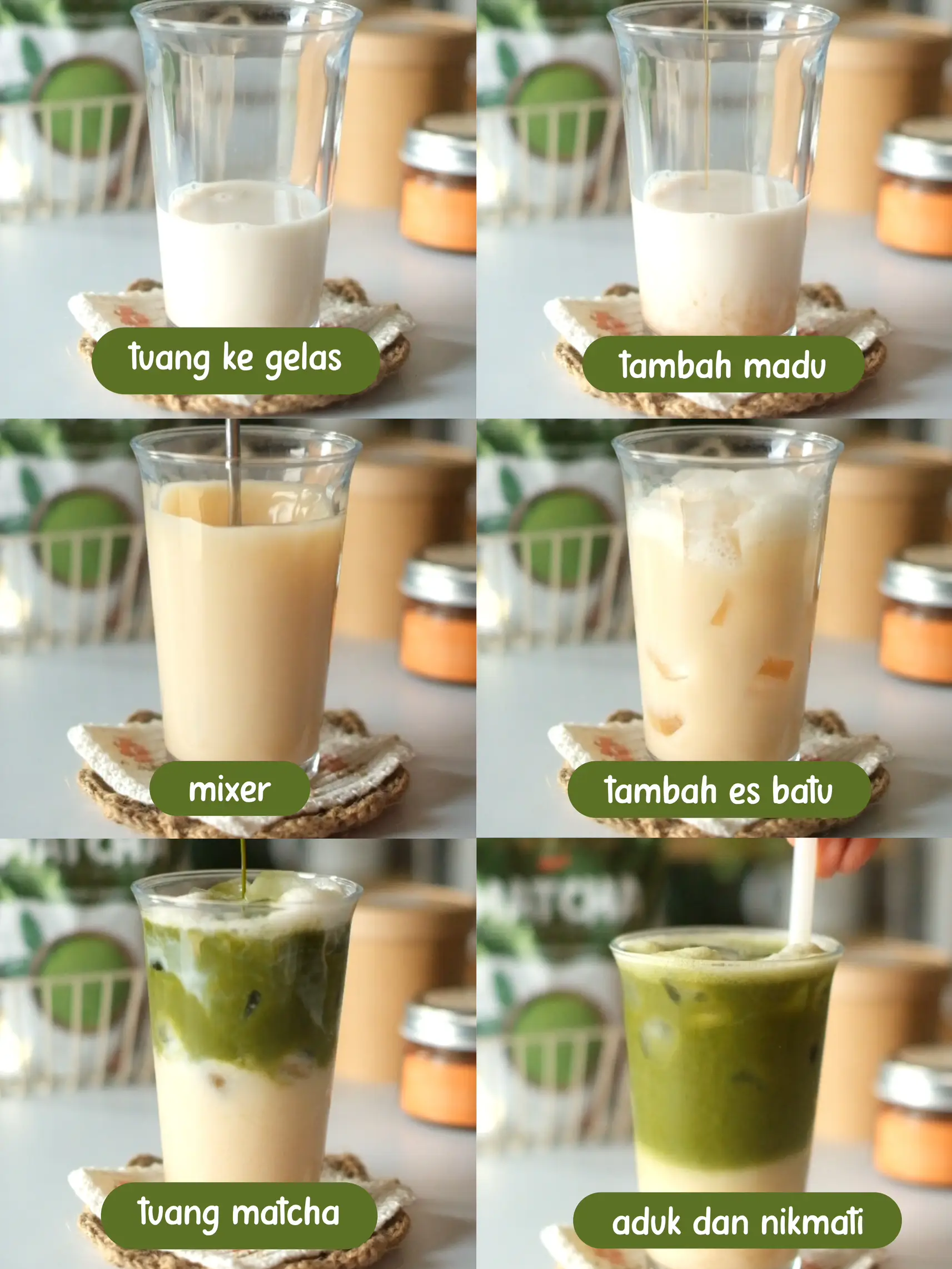 BIKIN PLANT BASED MATCHA LATTE, ENAK DAN SEHAT ‼️🌱😍 | Galeri diposting ...