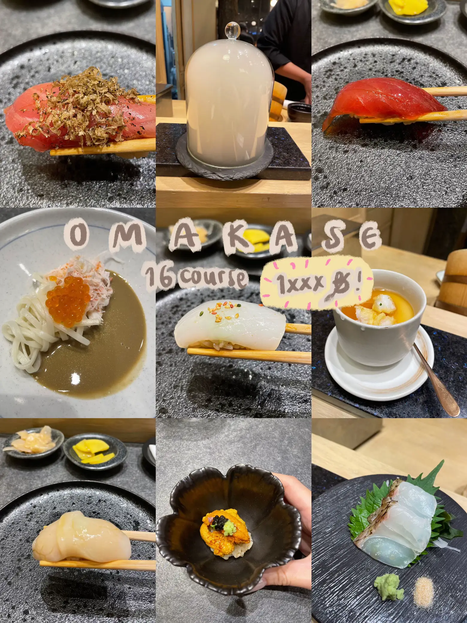 omakase 14 คำ ราคา 1xxx!!!! อร่อยจริงมั้ย? | แกลเลอรีที่โพสต์โดย phployy | Lemon8