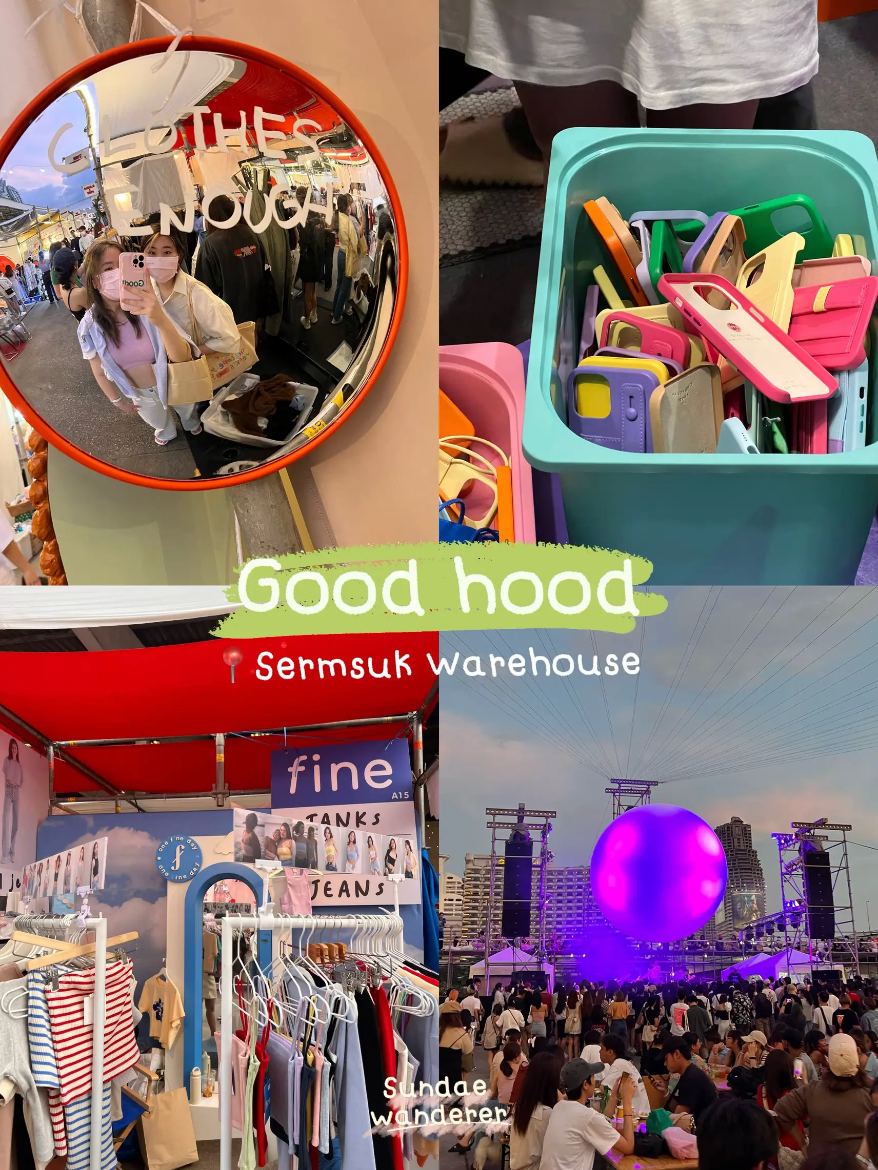 พาเช็คอิน Good hood ช็อป กิน นั่งชิวฟังดนตรีสด 🧡🌈🎶 | แกลเลอรีที่โพสต์โดย Sundae.wanderer | Lemon8