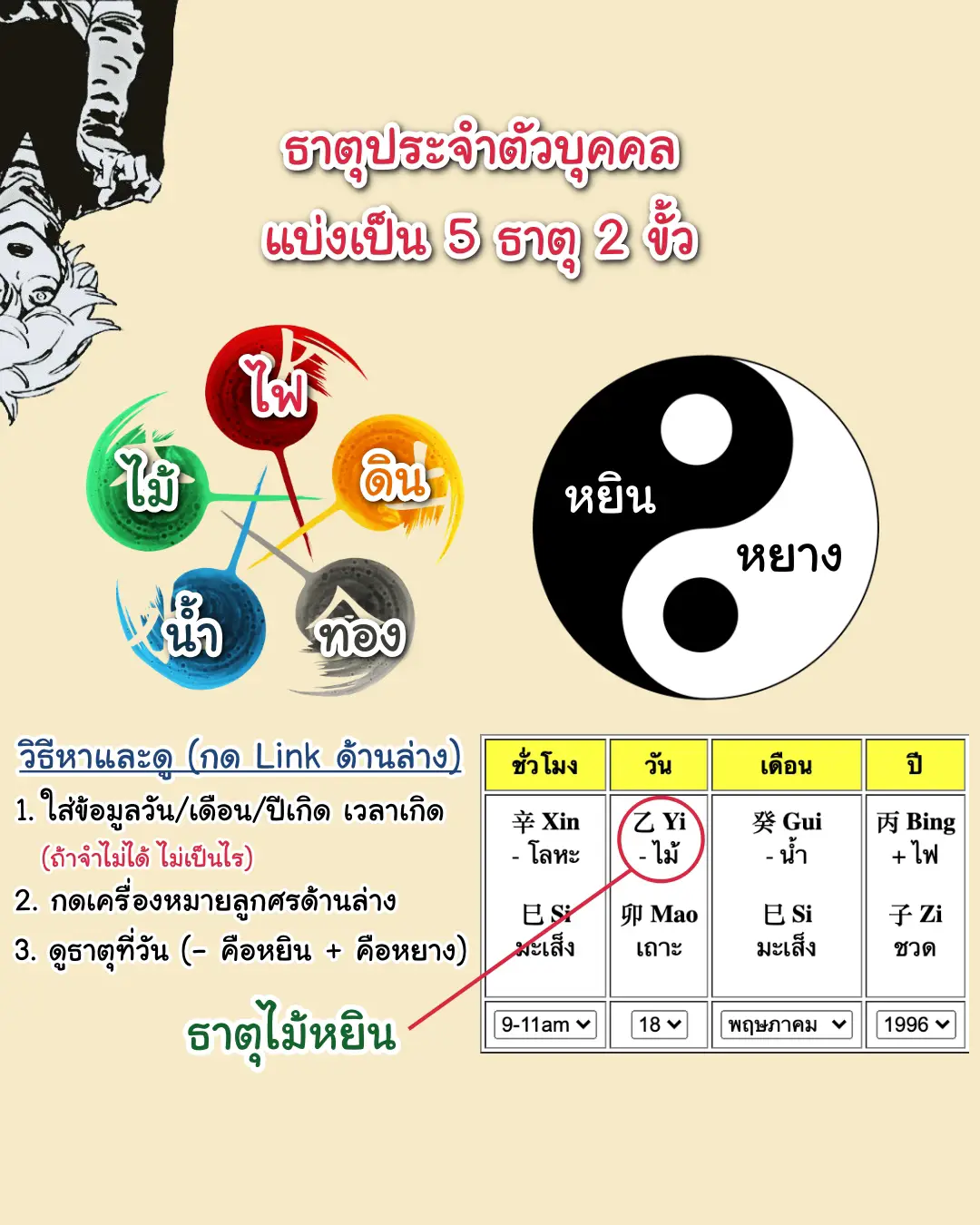ตามโหราศาสตร์จีน เราเป็นคนธาตุไหน นิสัยยังไง? ☯ | แกลเลอรีที่โพสต์โดย ...