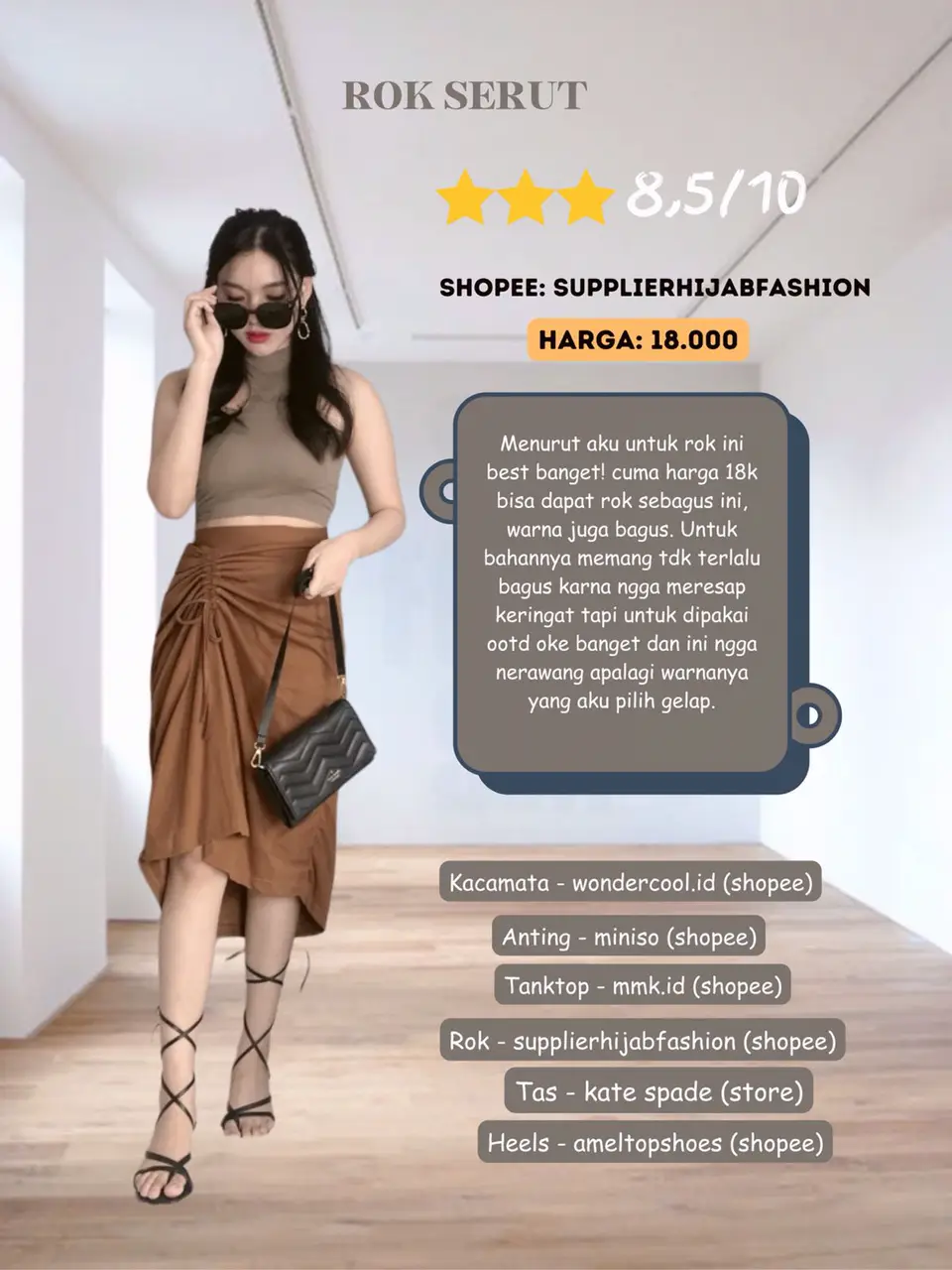 REKOMENDASI ROK MURAH! Start from 18K!😍😍 | Galeri diposting oleh Ecc | Lemon8