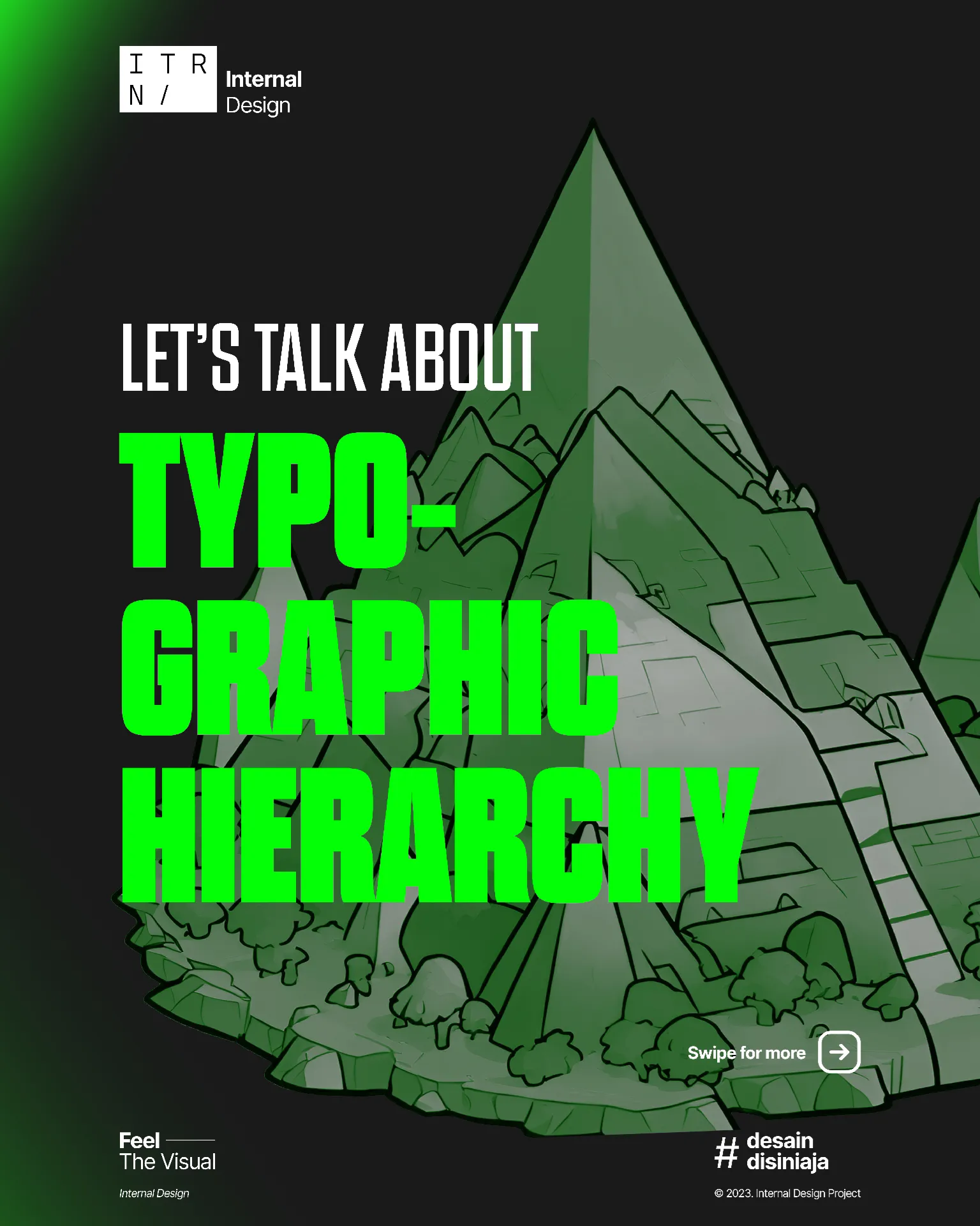 Hirarki Tipografi dalam Desain | Gallery posted by Internal Design | Lemon8