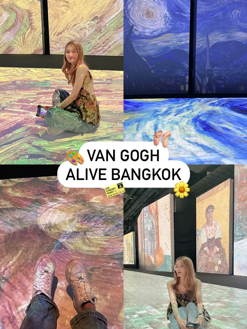 Van Gogh Alive Bangkok All Zoneのレビューと警告-私は行くべきですか?🖍️ | Petitetoonが投稿した ...