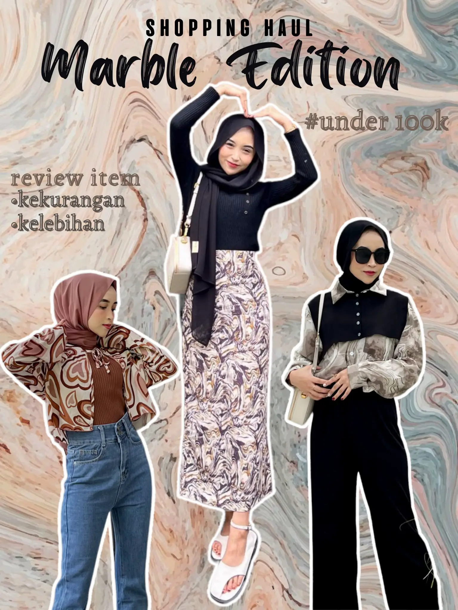 MARBLE EDITION IN MODERN STYLE! SHOPPING HAUL!!🛍️🤗 | Galeri diposting oleh Daturnay | Lemon8