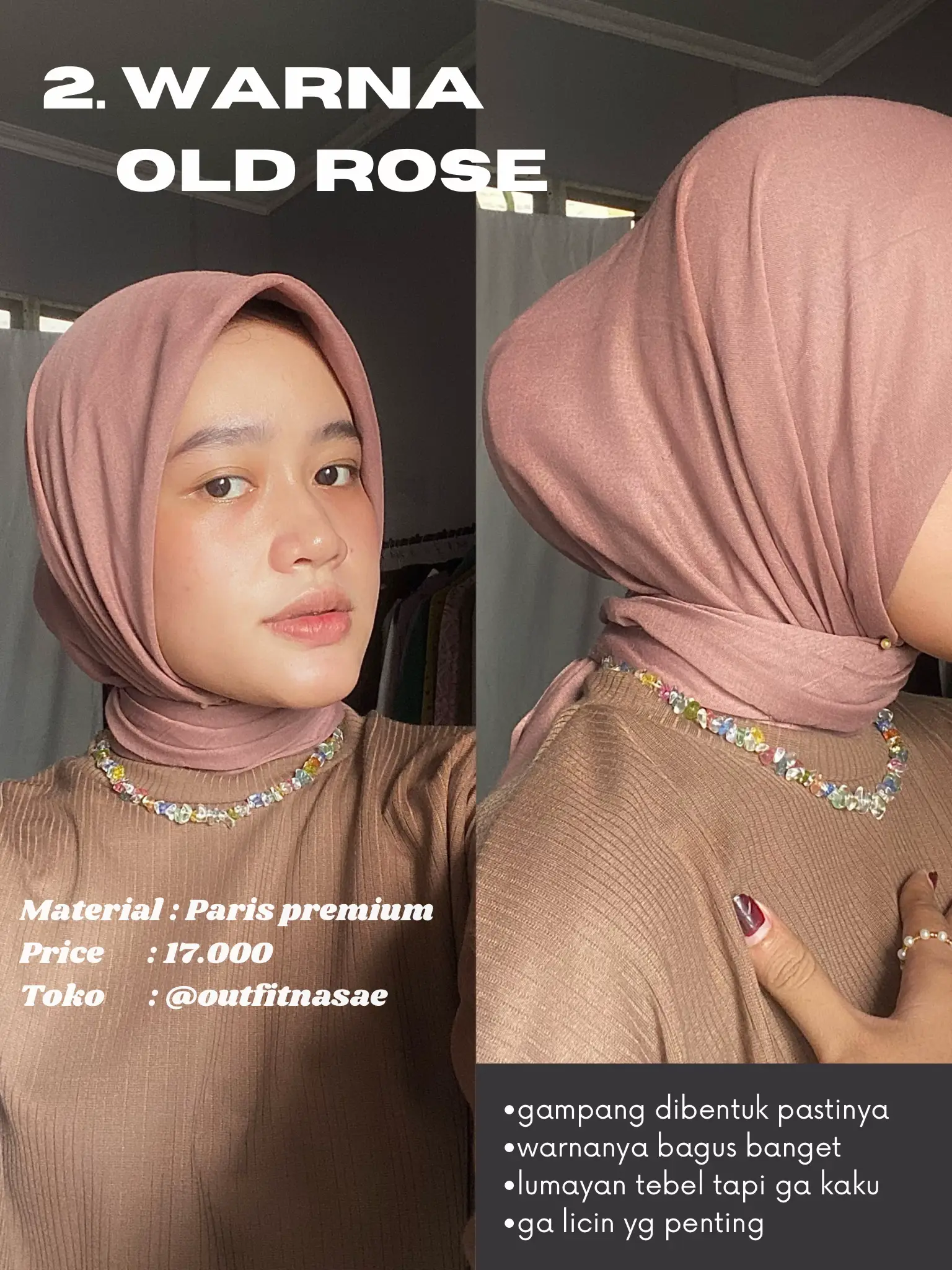 4 Warna Hijab Yang Wajib Kamu Punya🤩 | Galeri diposting oleh Selayayaya | Lemon8