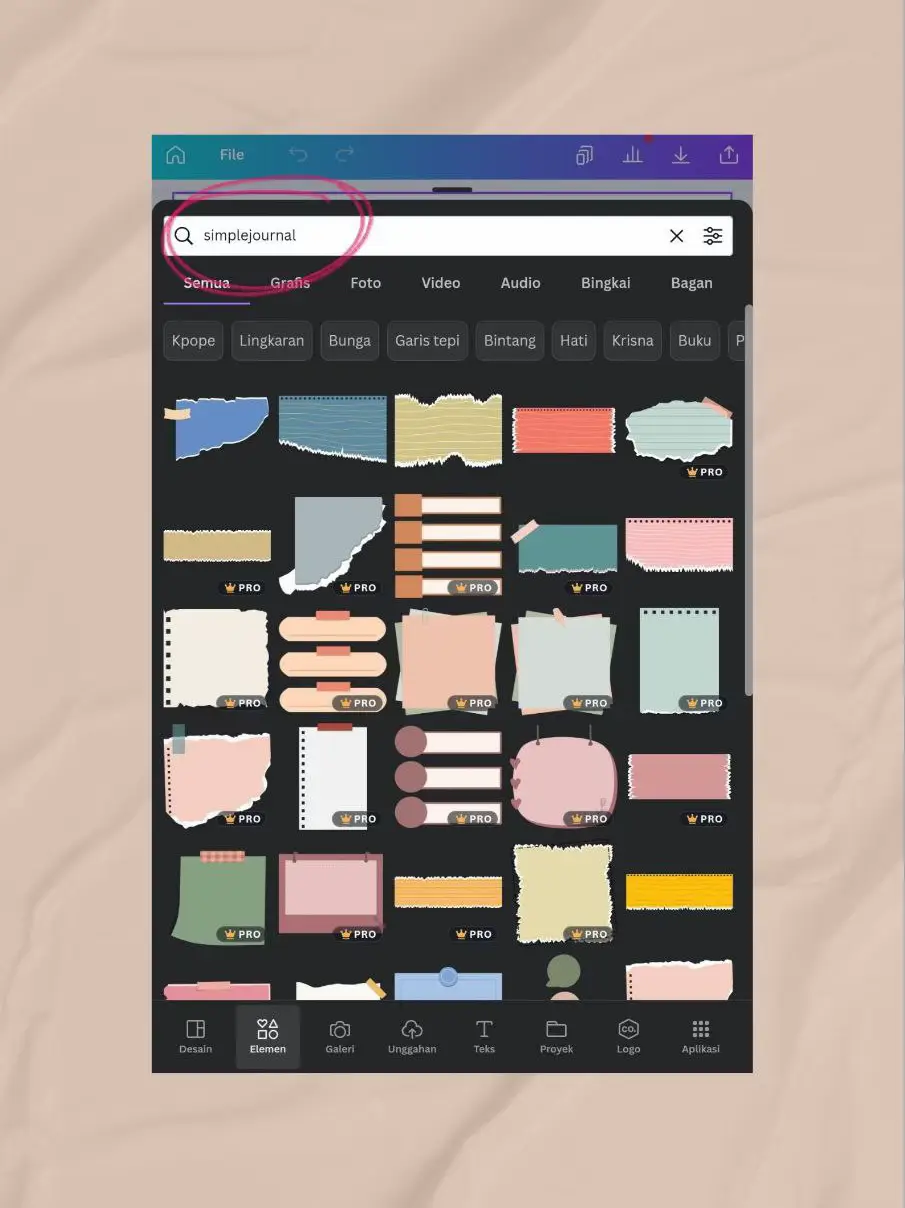 ️ SPALL SPILL ELEMEN CANVA AESTHETIC GRATIS ️ | Galeri diposting oleh ︎ ...