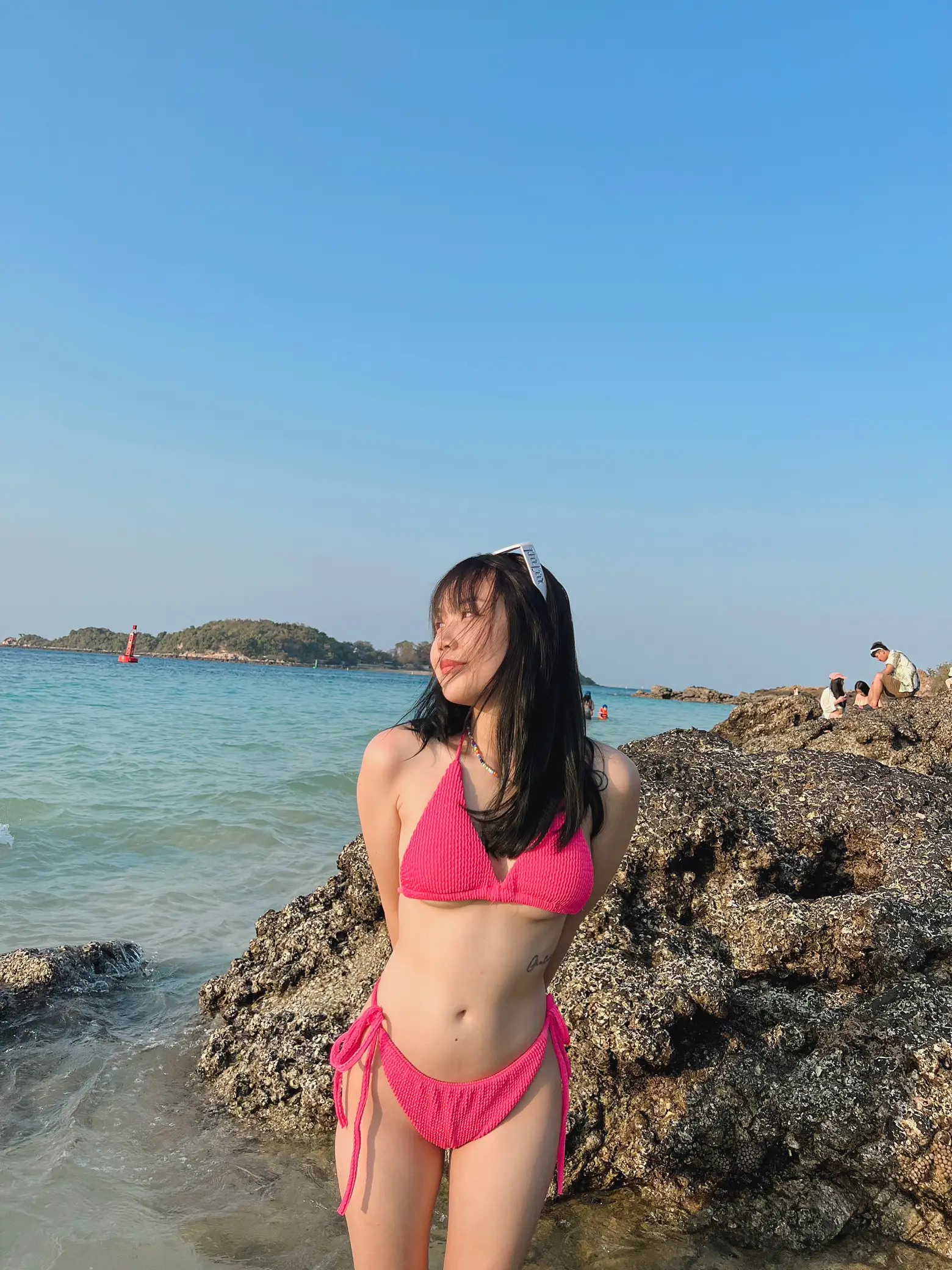 ร้อนนี้ ชุดว่ายน้ำต้องมาแล้วววว ☀️🏝️ | แกลเลอรีที่โพสต์โดย Natt_Cha | Lemon8