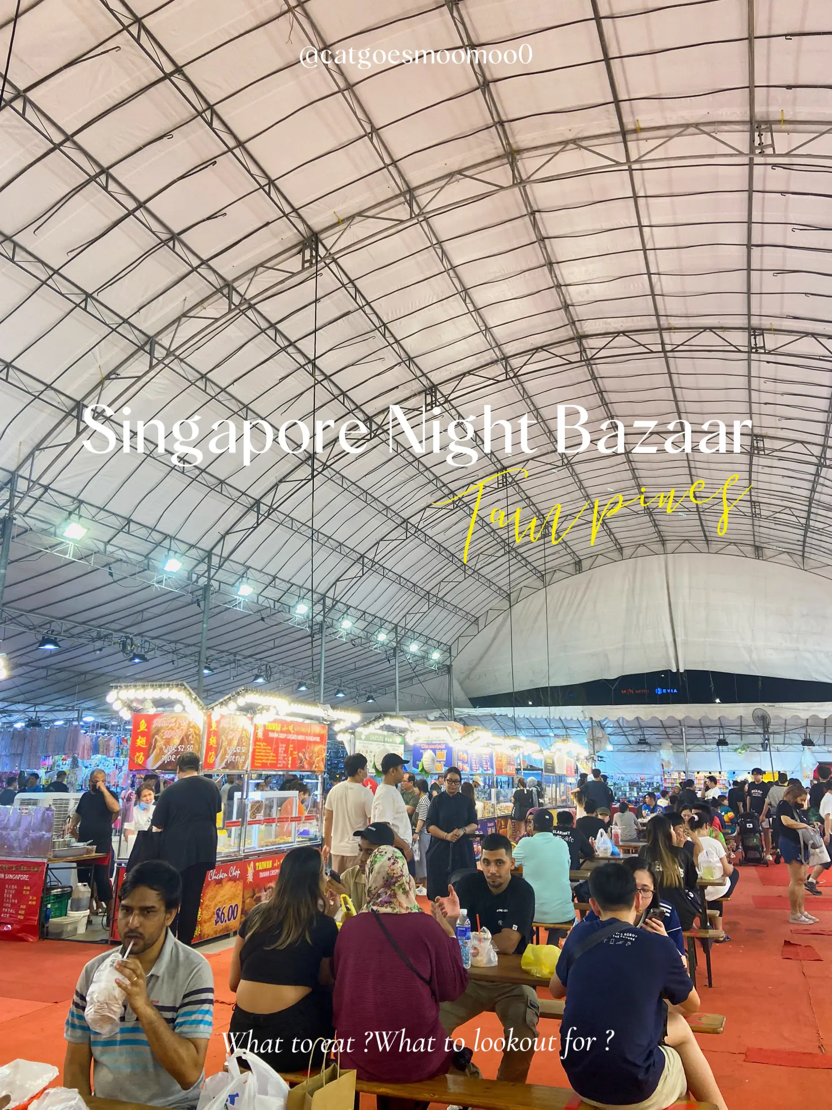 SG NIGHT BAZAAR IS BACK @ Tampines 100++ STALLS 🙌🏻 | Gallery posted by Joyce ⁎⁍̴̛ᴗ⁍̴̛⁎ | Lemon8