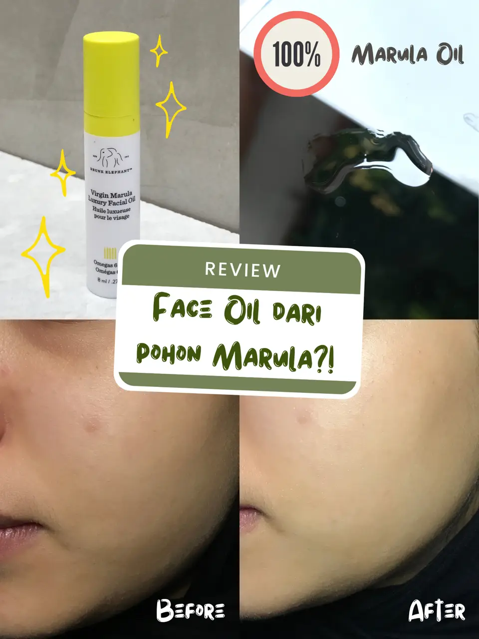 Review New Trendy Marula Face Oil 😱😱 | แกลเลอรีที่โพสต์โดย Ila | Lemon8