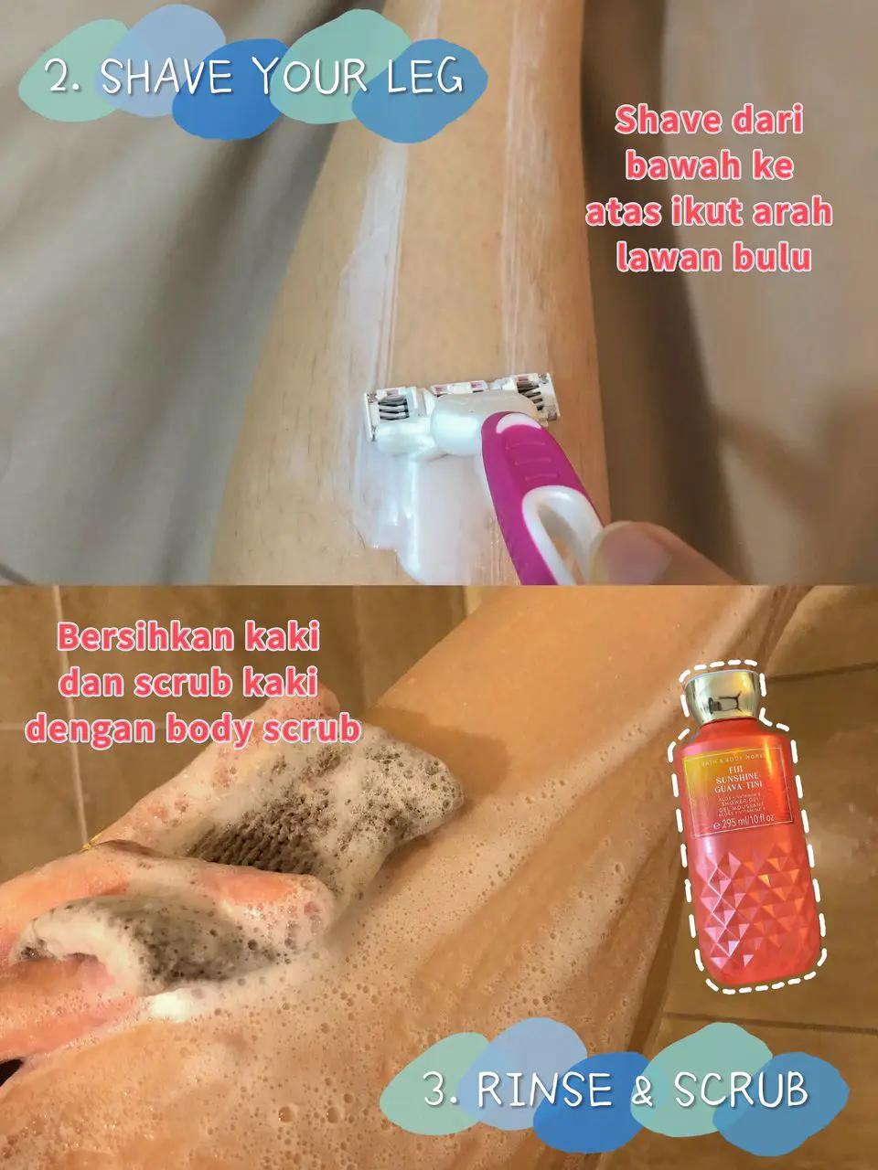 SHAVING YOUR LEG WITHOUT IRRITATING YOUR SKIN | Galeri disiarkan oleh ...
