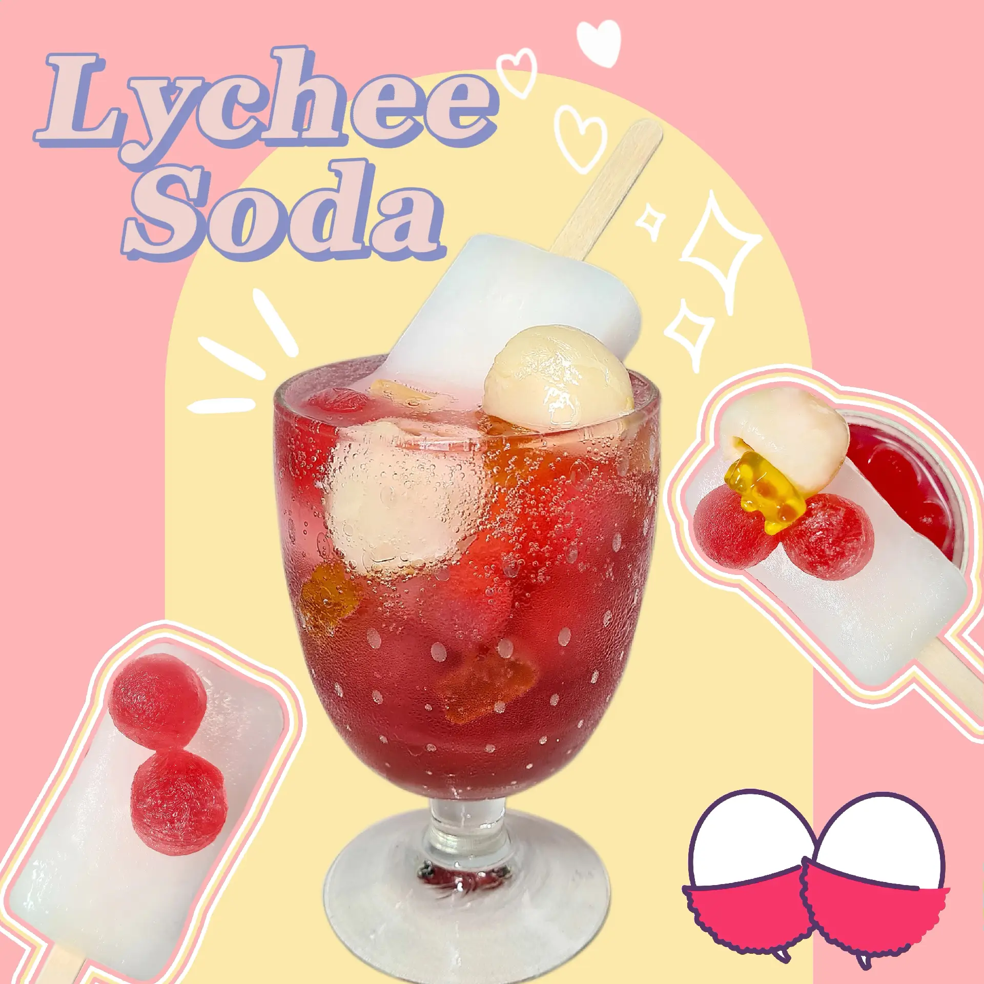 Lychee soda ความหวานซ่าอย่างลงตัว 💖 | แกลเลอรีที่โพสต์โดย กินเที่ยวมูเต ...
