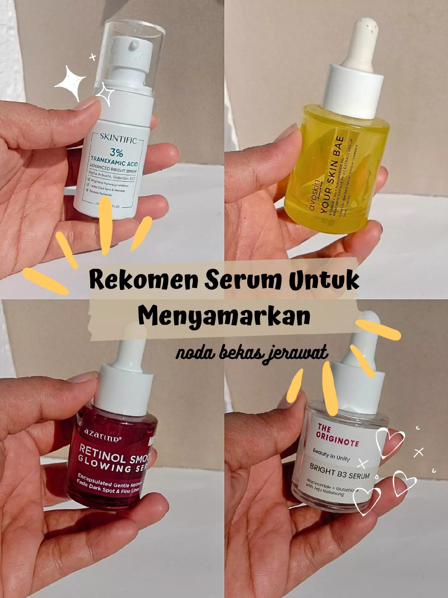 Rekomen Serum Utk Bekas Jerawat 🌼 | Galeri diposting oleh Bae Mislan ...