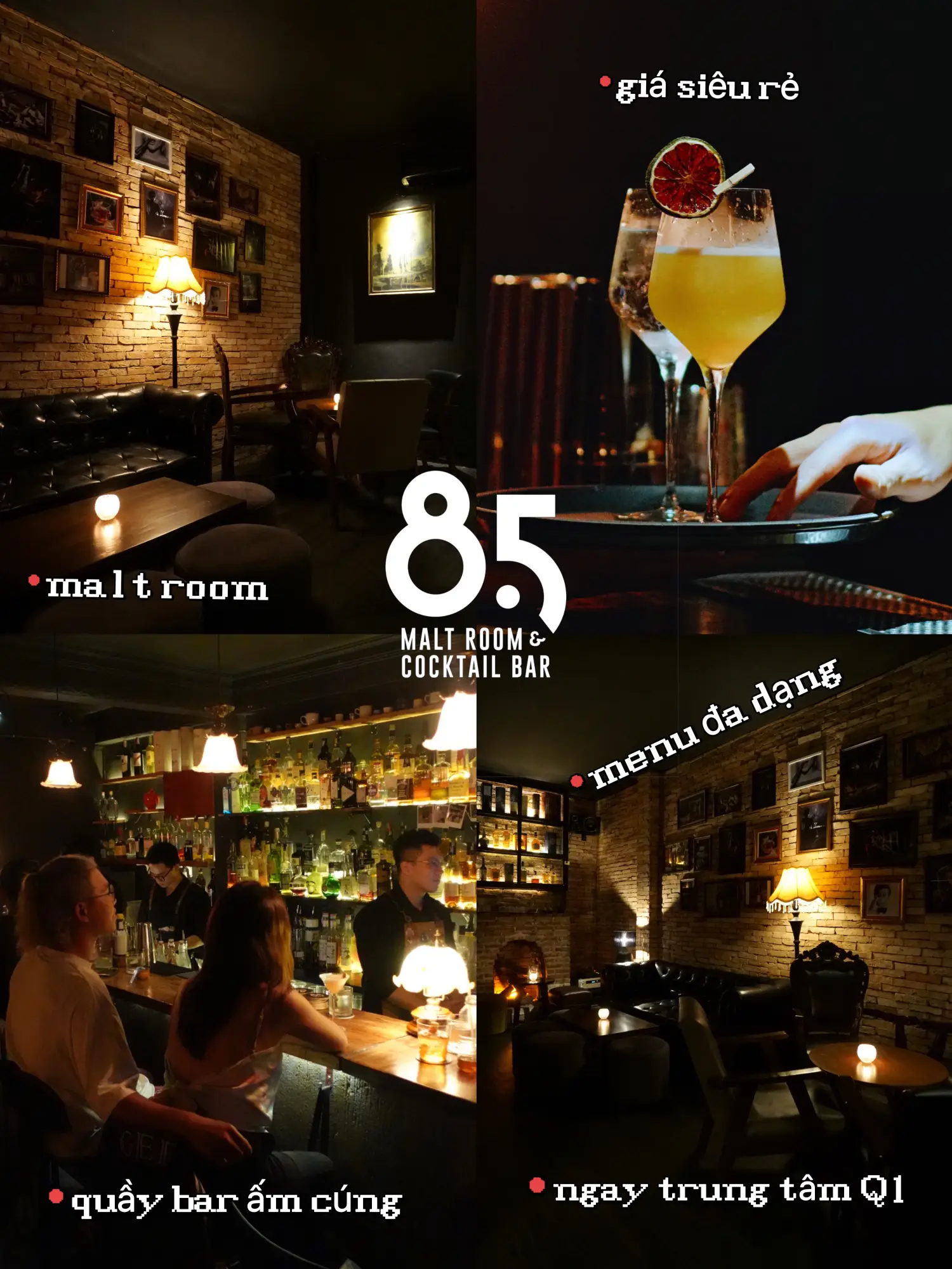 85B Cocktails Bar 🥃 ️ | Bộ sưu tập do Cocktails SG đăng | Lemon8